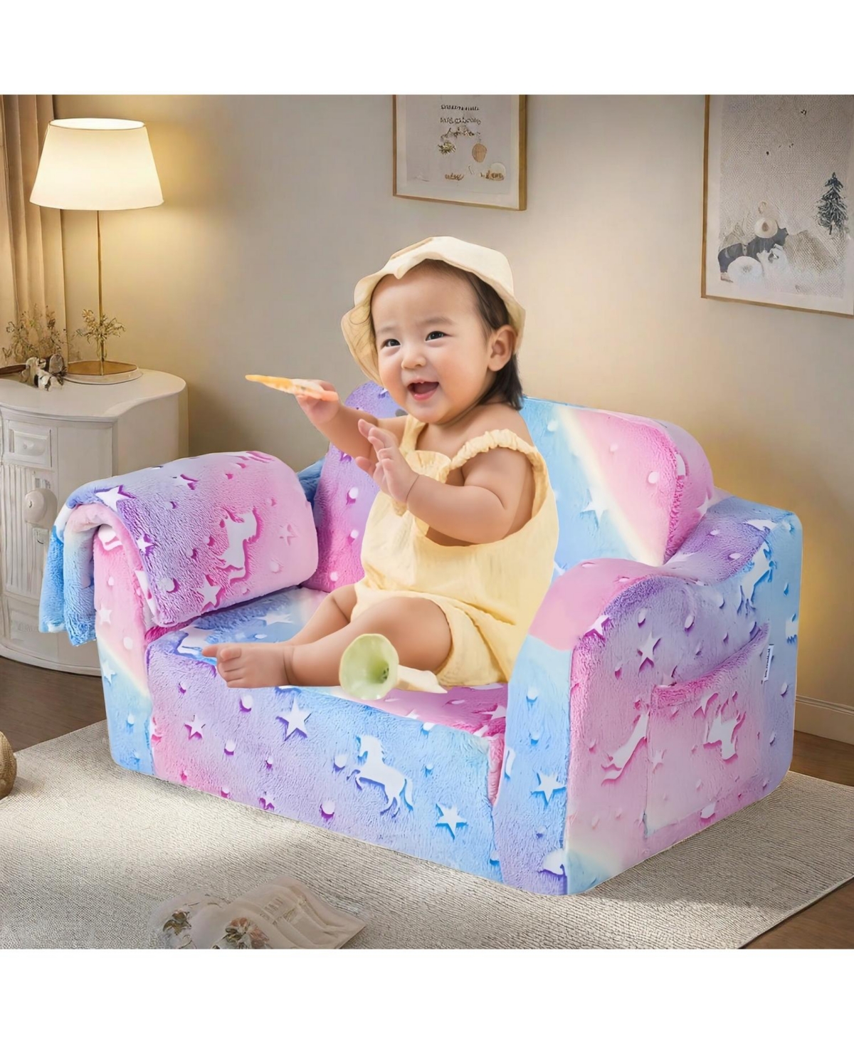 Click here for Streamdale 2-in-1 Kids Modular Sleeper Sofa Conver... prices