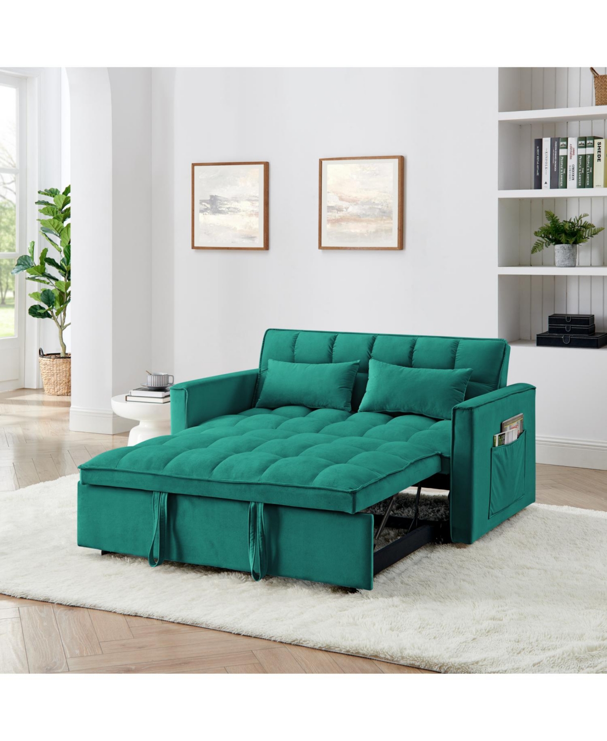 Click here for Streamdale 54.33 inch versatile foldable sofa bed... prices