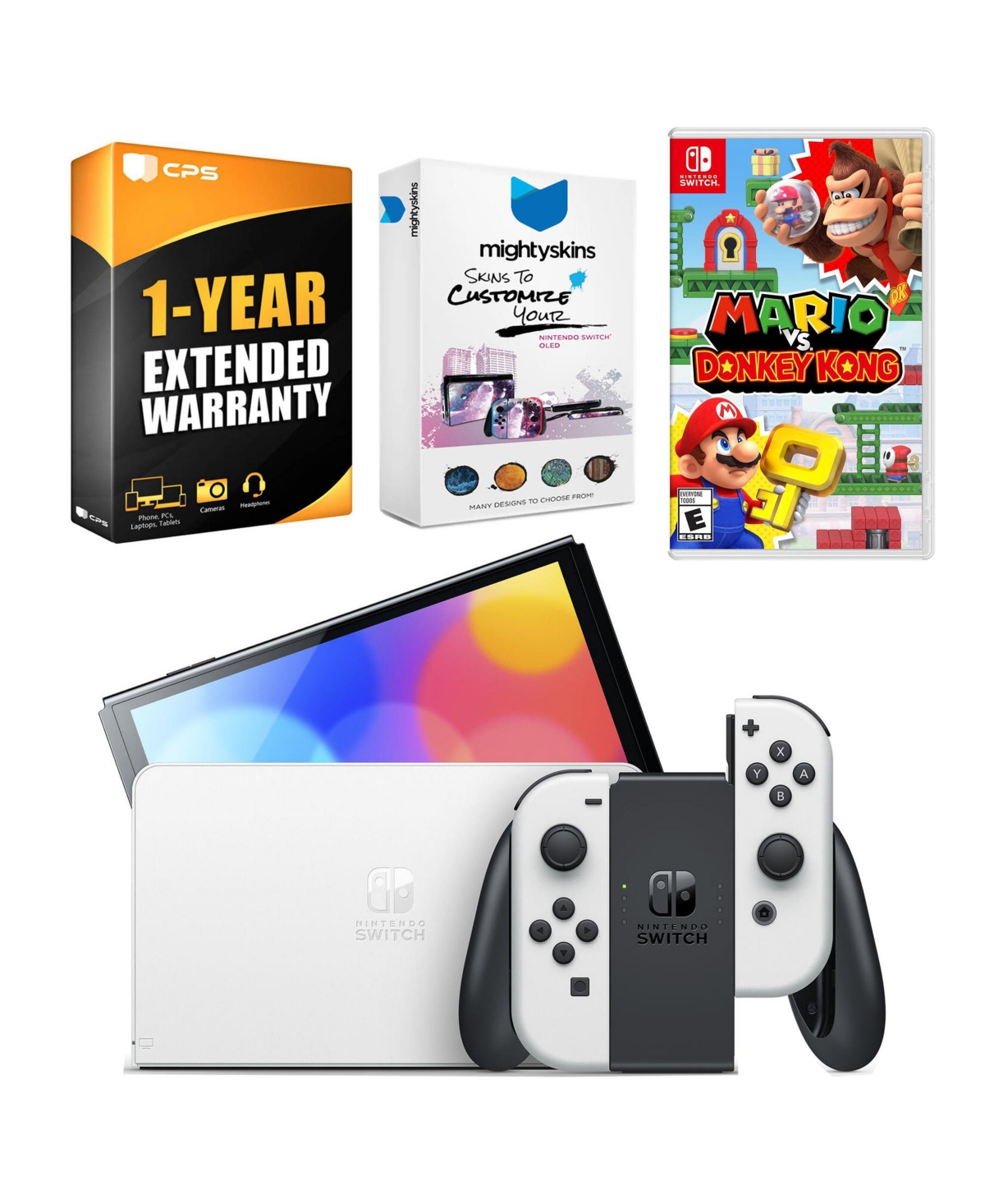 Click here for Nintendo Switch White Oled Console with Mario vs.... prices