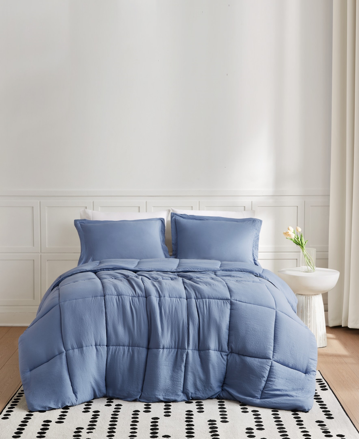Click here for Truly Soft Garment Wash Solid 3-Pc. Comforter Set... prices