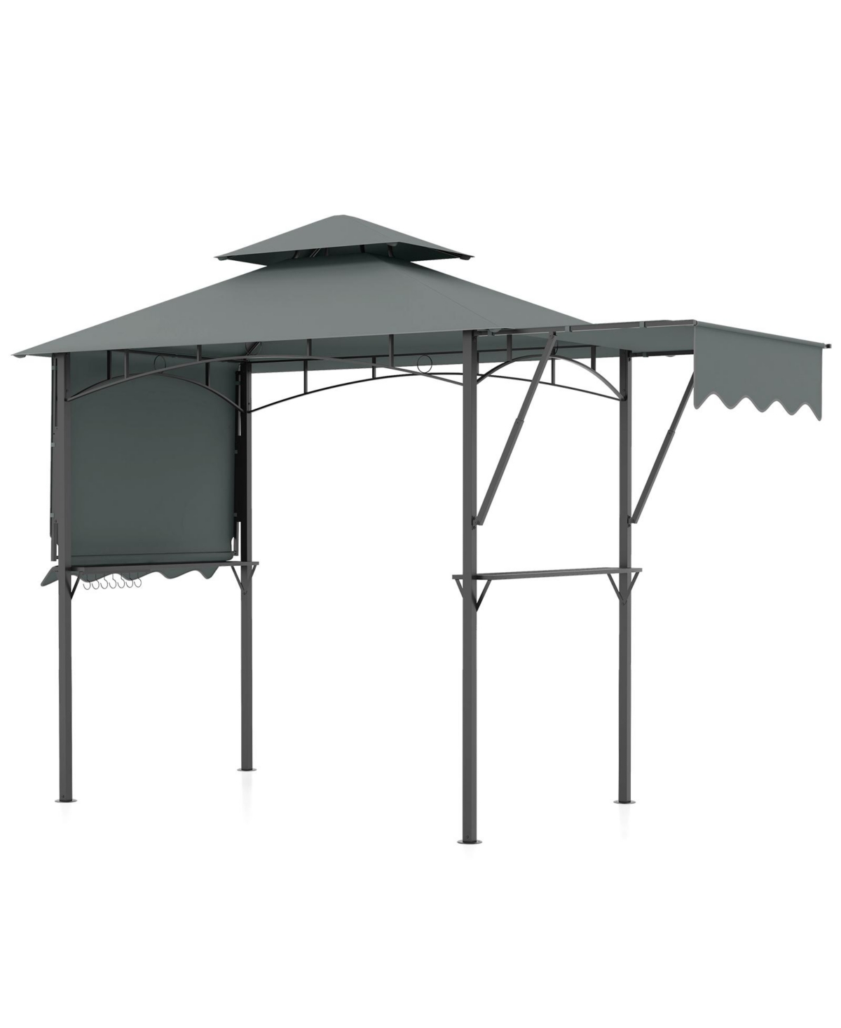 Click here for 13 x 5 Feet Grill Gazebo with Dual Side Awnings an... prices