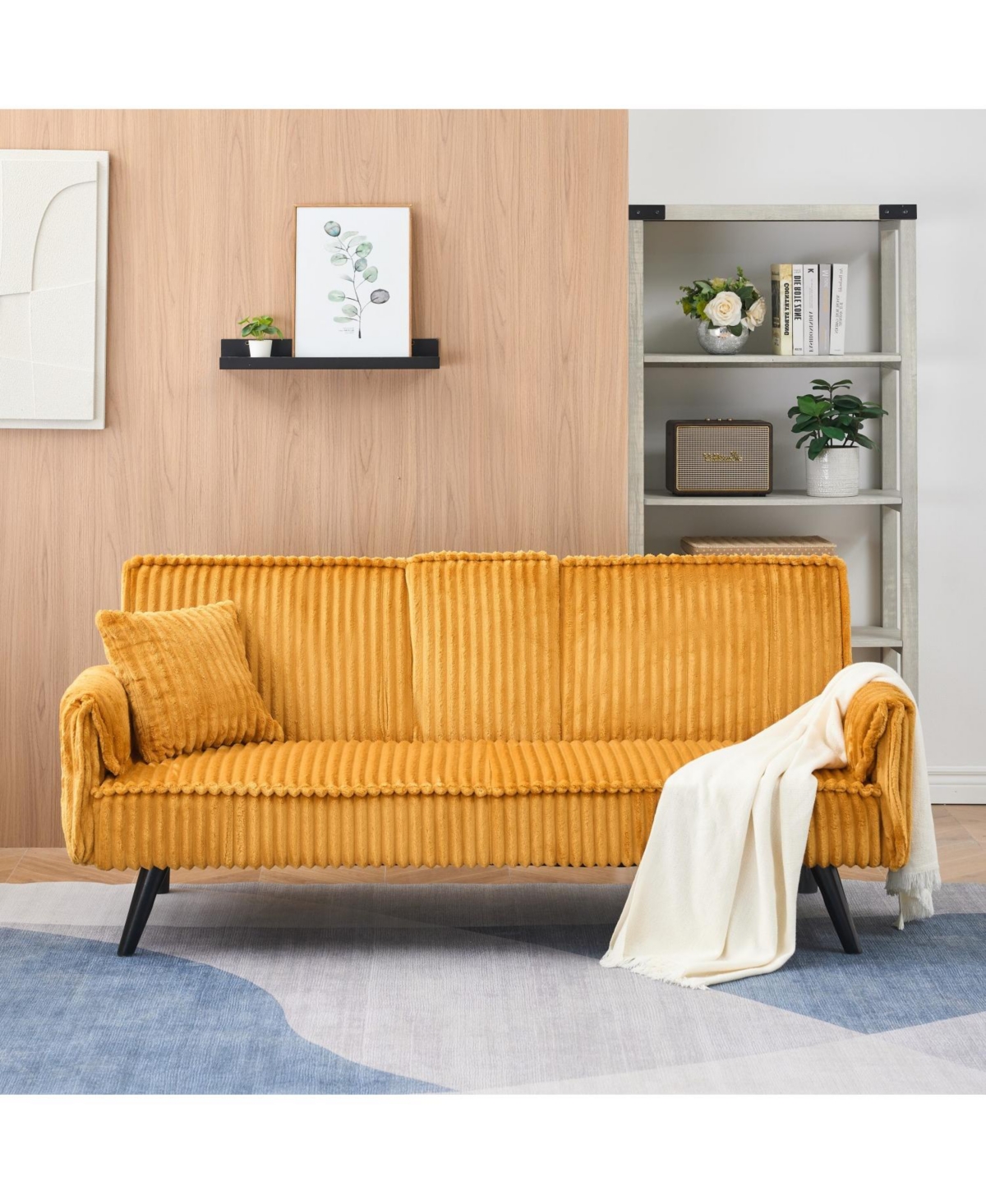Click here for Streamdale Minimalist style  straight-line corduro... prices