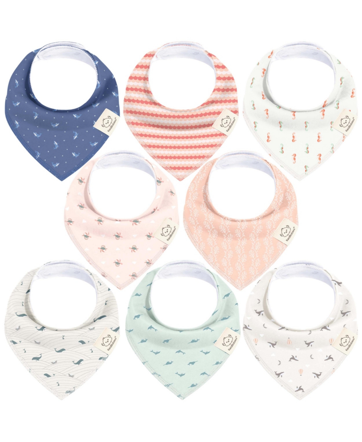 Click here for KeaBabies 8pk Baby Bandana Bibs  Baby Drool Bibs f... prices