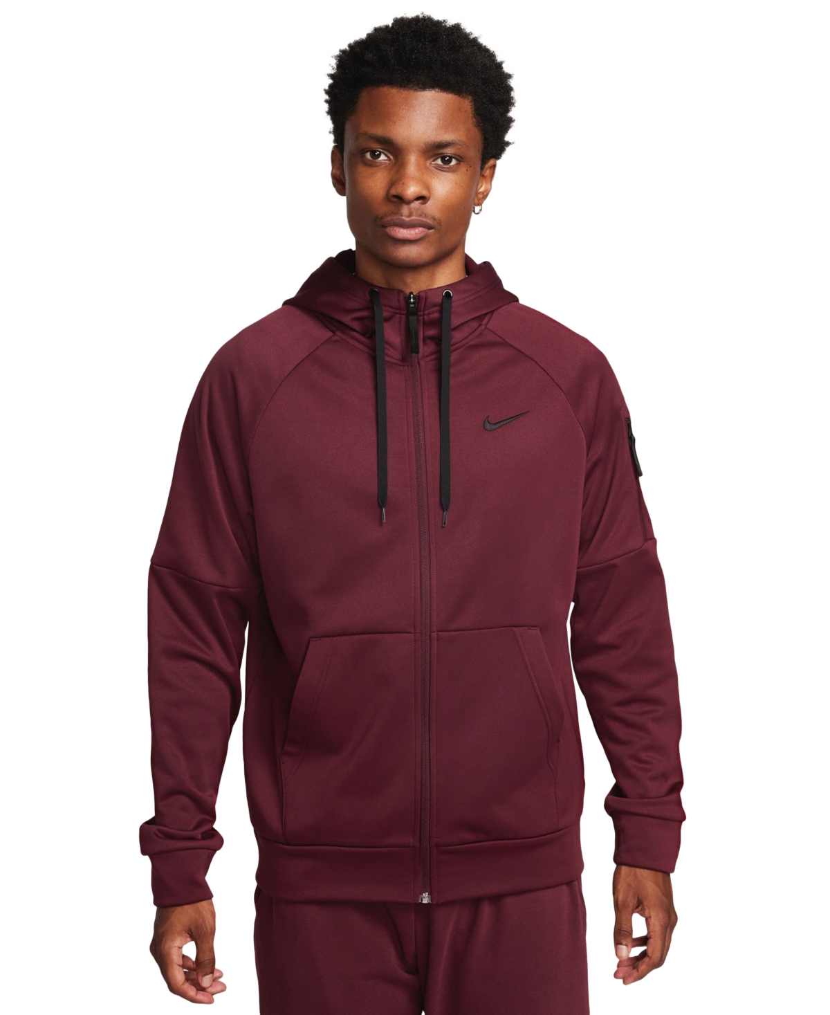 Click here for Nike Mens Therma-fit Full-Zip Logo Hoodie - Night... prices
