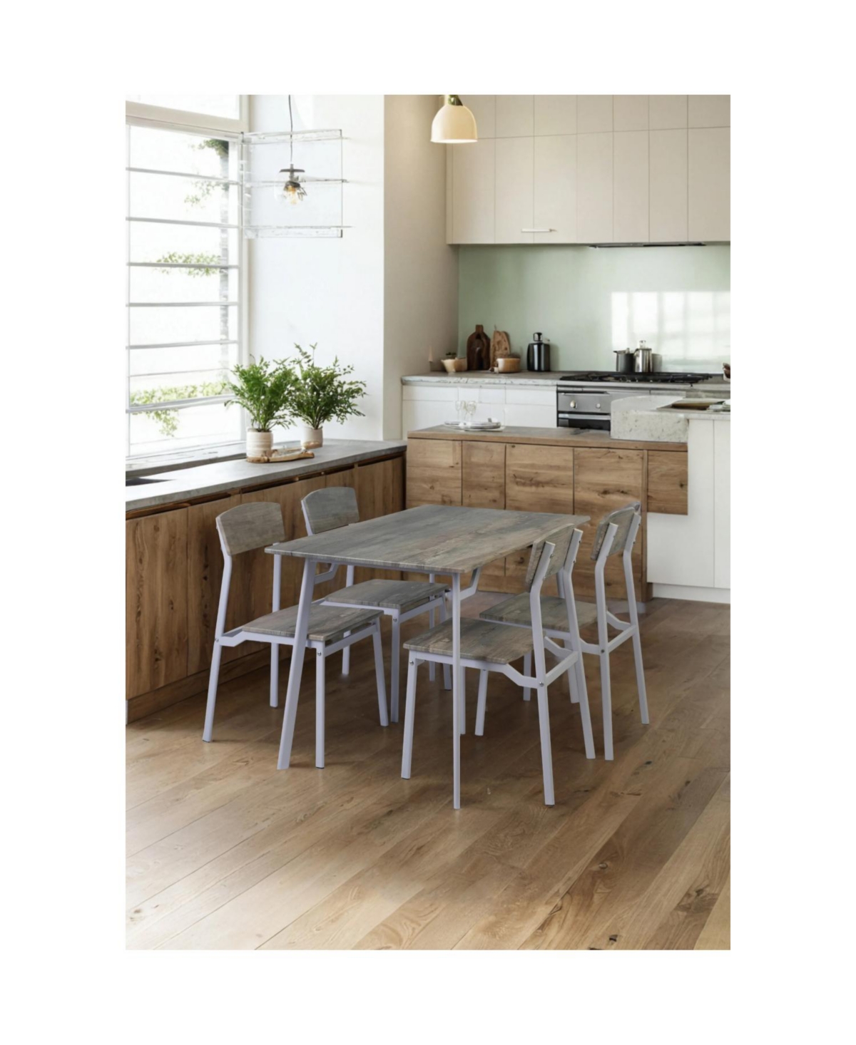 Click here for Streamdale Furniture Modern 5 piece dining table s... prices