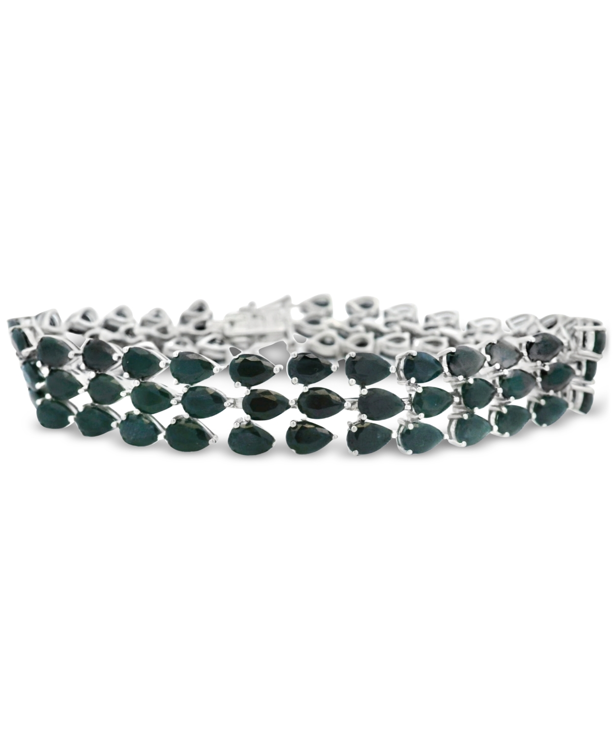 Click here for Black Sapphire (38-1/2 ct. tw) & Diamond Accent Tr... prices