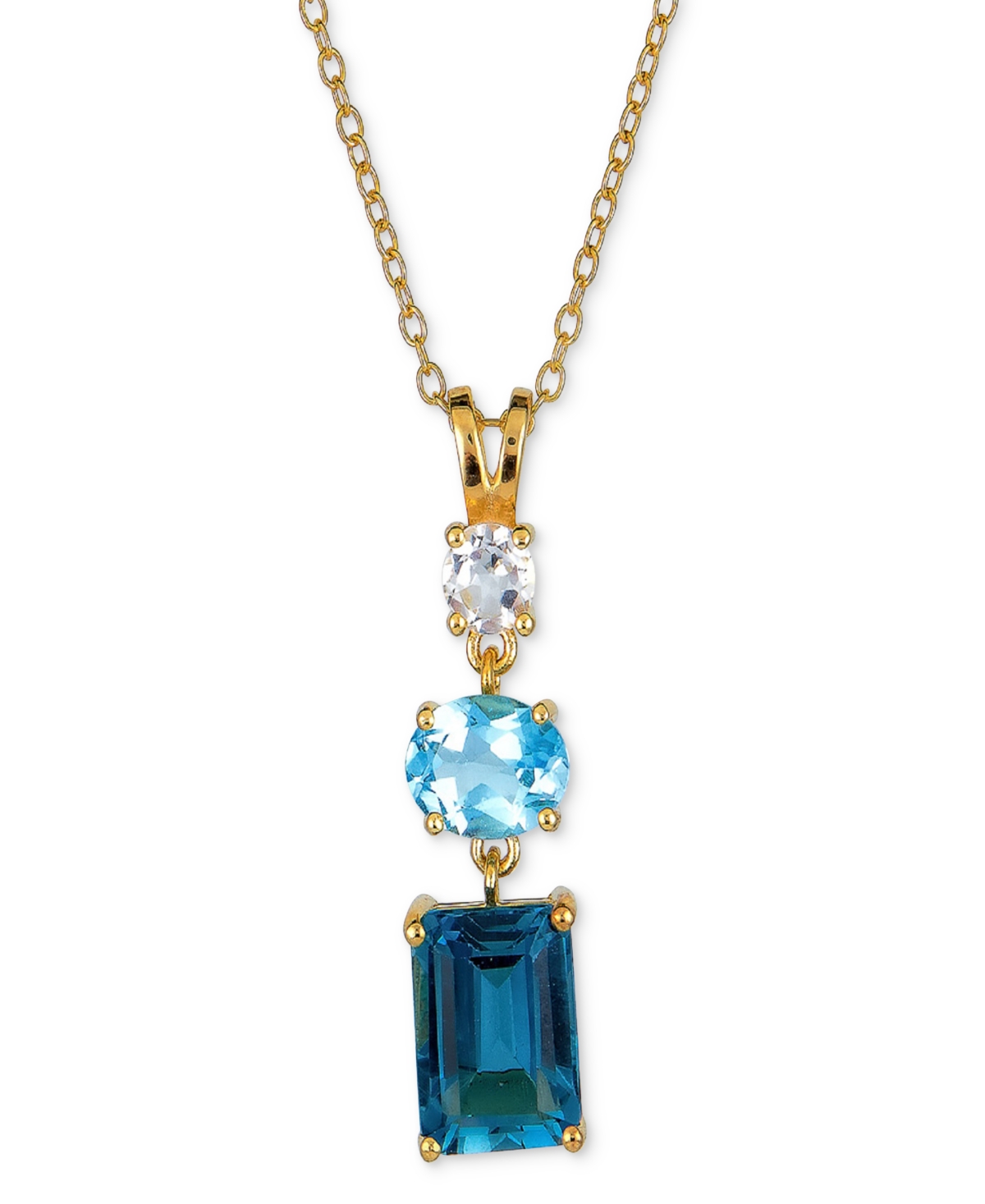 Click here for Blue Topaz (3-5/8 ct. t.w.) & White Topaz (1/3 ct.... prices