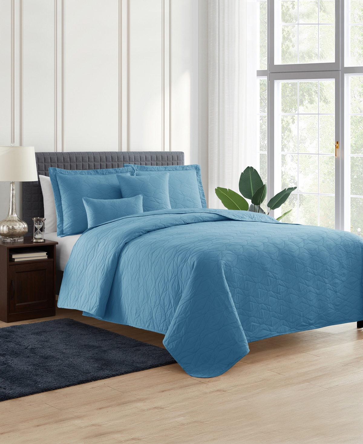 Click here for Nestl Ellipse Embossed 5-Pc. Quilt Set  Full/Queen... prices