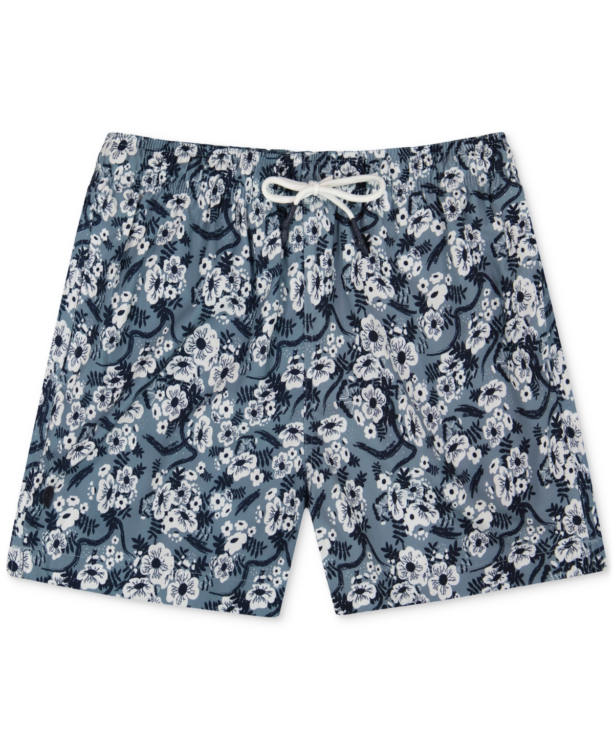 Click here for Sunset and Vines Mens Floral Woven Swim Trunks - N... prices