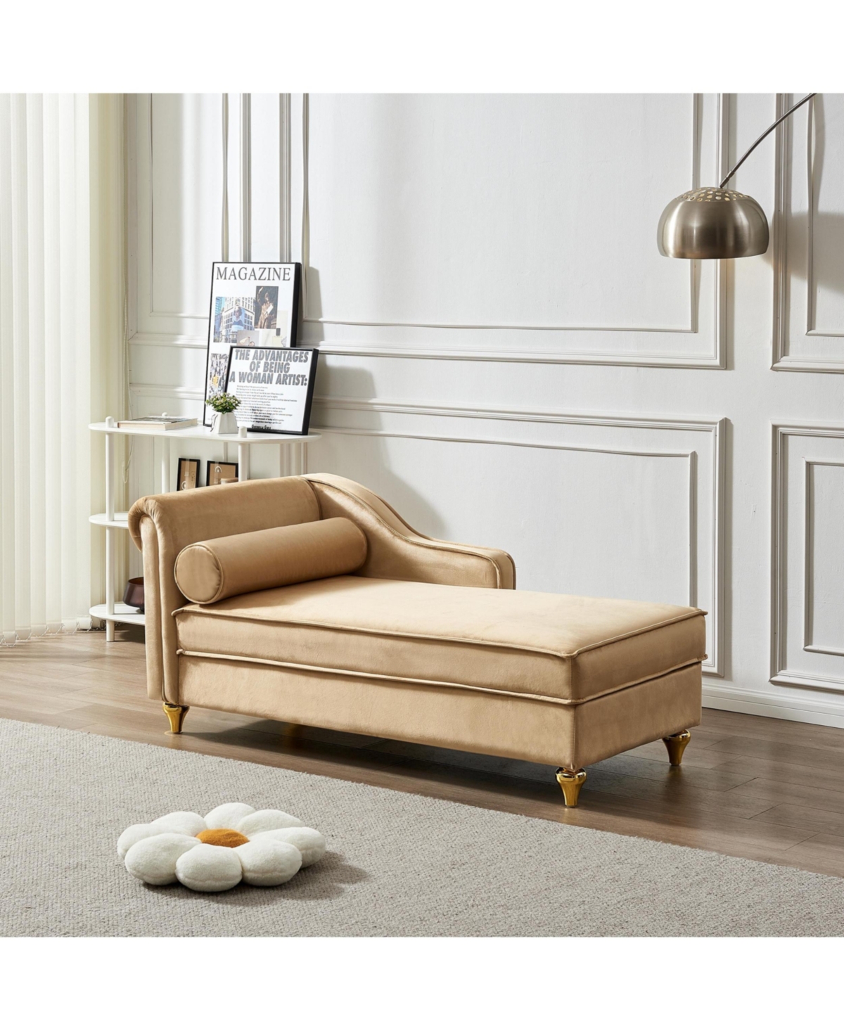 Click here for Streamdale Modern Upholstery Chaise Lounge Chair W... prices