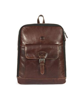 Polaris Leather Backpack - Macy's