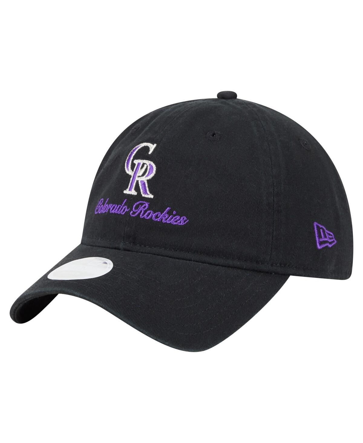 Click here for New Era Womens Black Colorado Rockies Preppy Team... prices