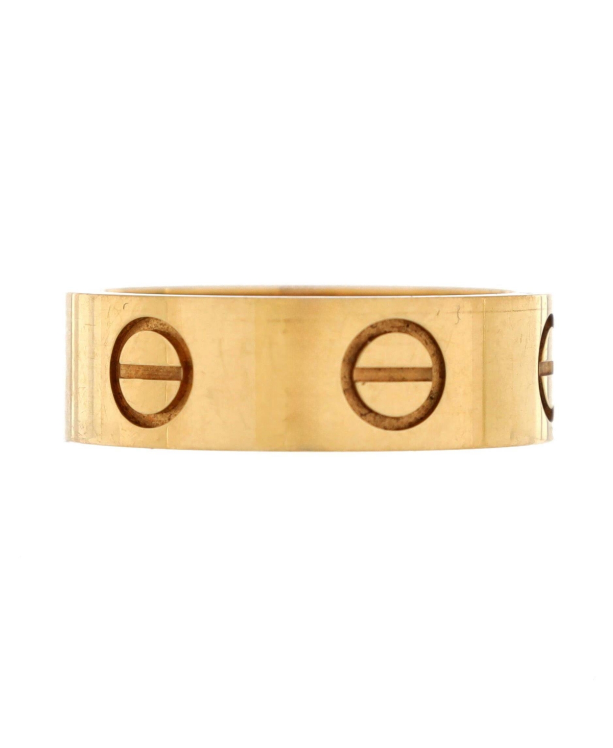 Click here for Pre-Owned Cartier Love Band Ring 18K Gold - 18k go... prices