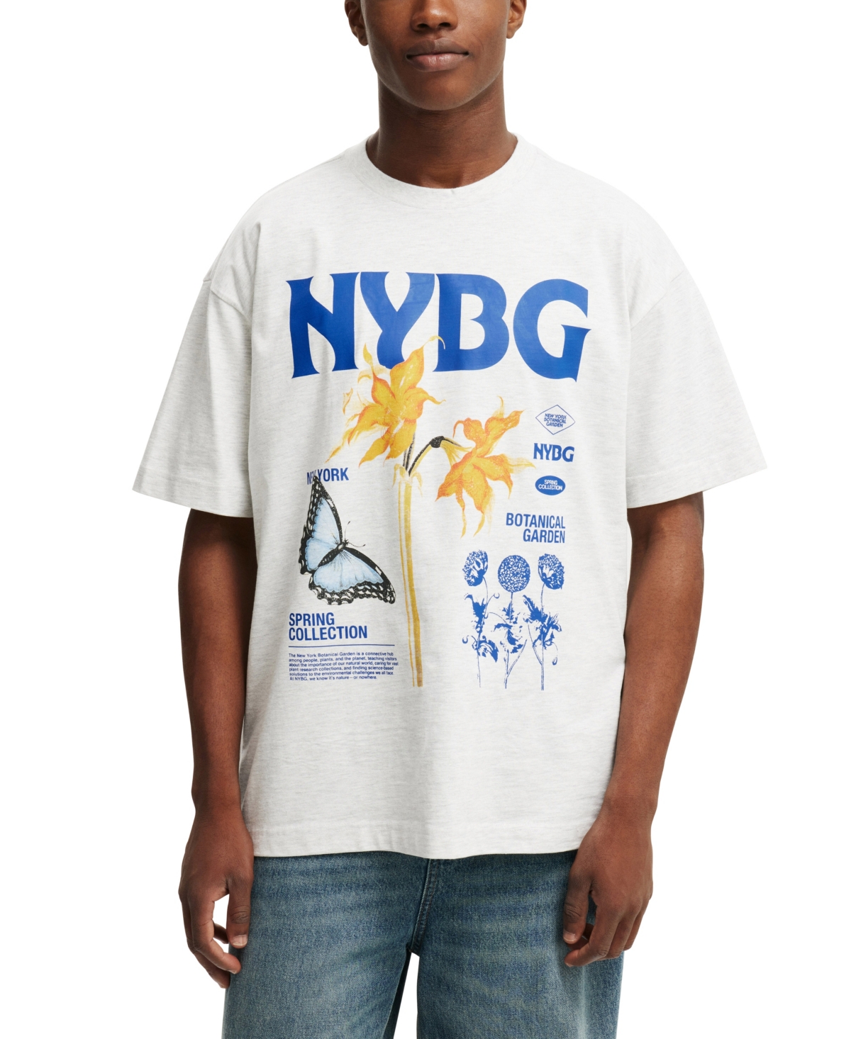 Click here for Cotton On Mens Box Fit New York License T-Shirt -... prices