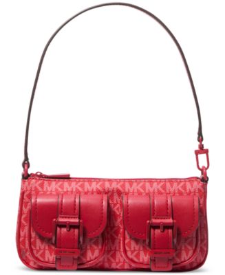 Michael Kors Zoe Small Convertible Pouchette Shoulder Bag - Macy's