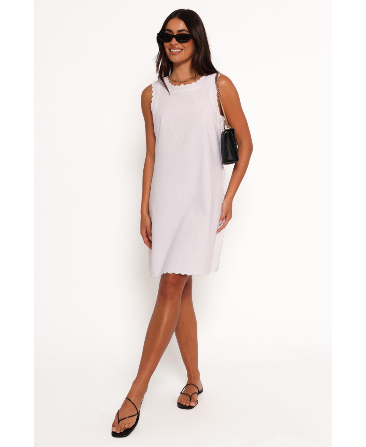 Click here for Petal and Pup Womens Ariah Mini Dress - White prices