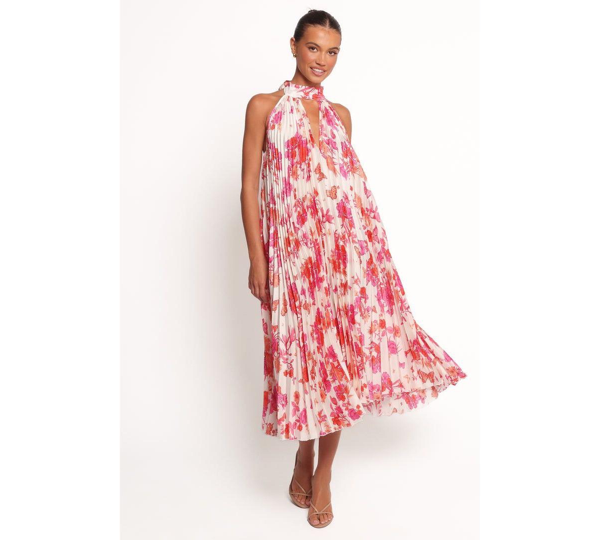 Click here for Petal and Pup Sirmione Maxi Dress - Pink floral prices