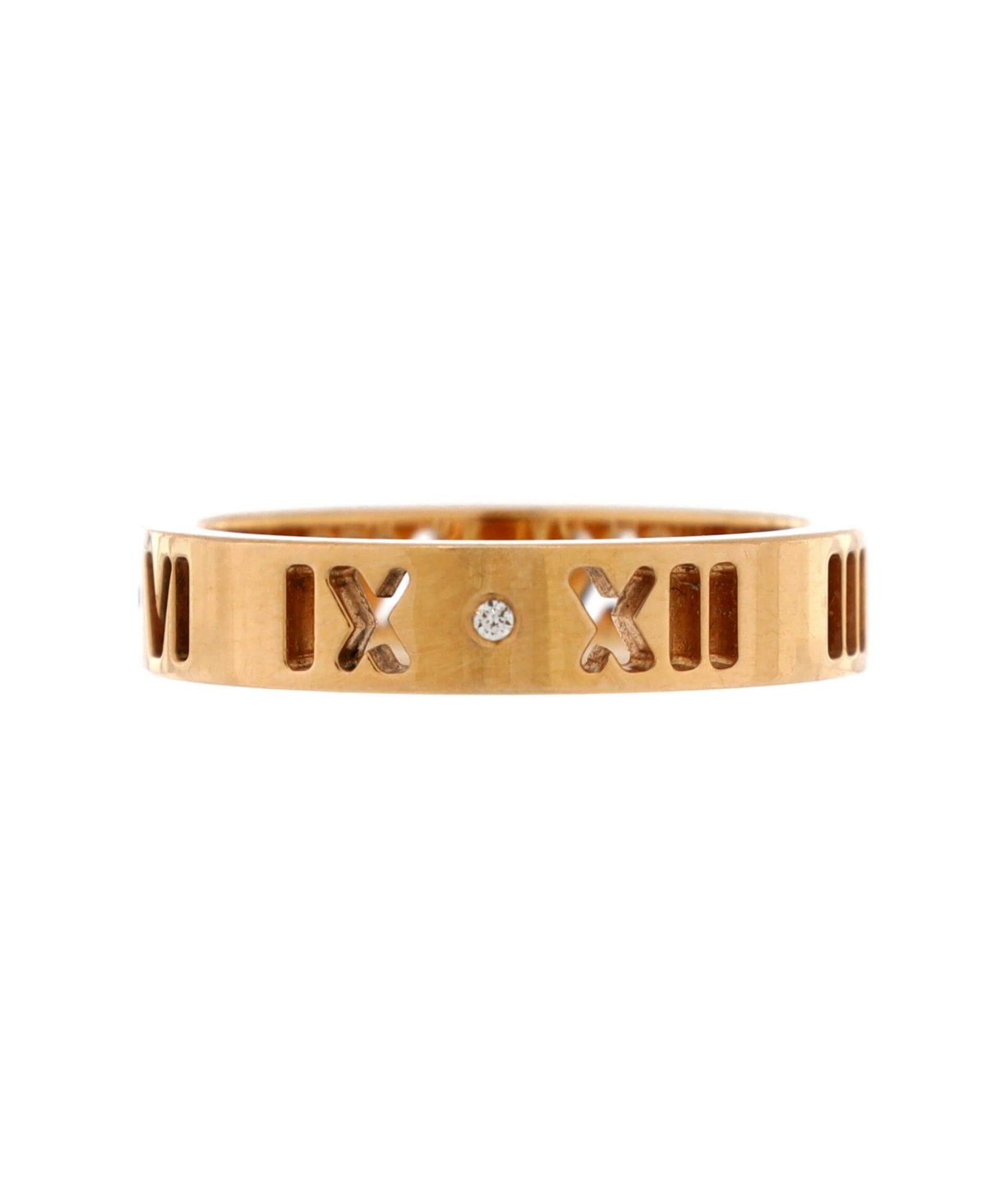 Click here for Pre-Owned Tiffany & Co. 3.5mm Atlas Pierced Ring 1... prices