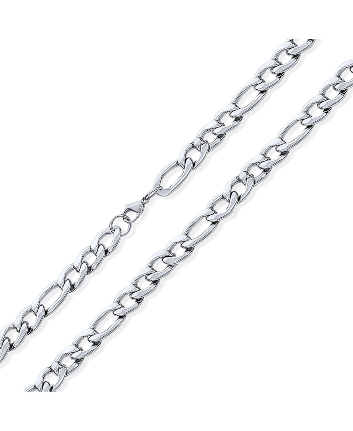 Click here for Bling Jewelry Heavy Solid Strong Shiny Figaro Chai... prices