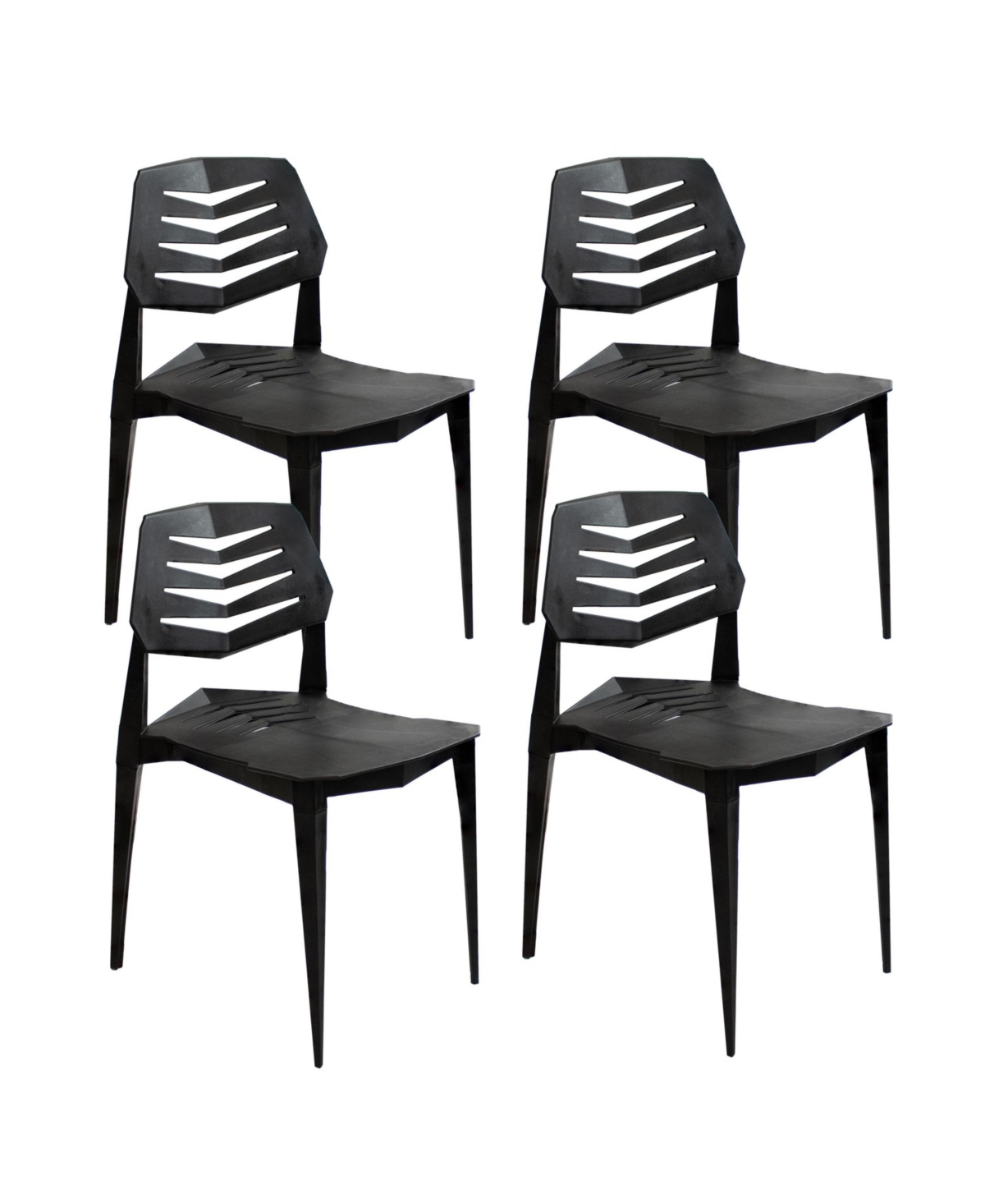 Click here for Sunnydaze Decor Indoor/Outdoor Plastic Dining Chai... prices