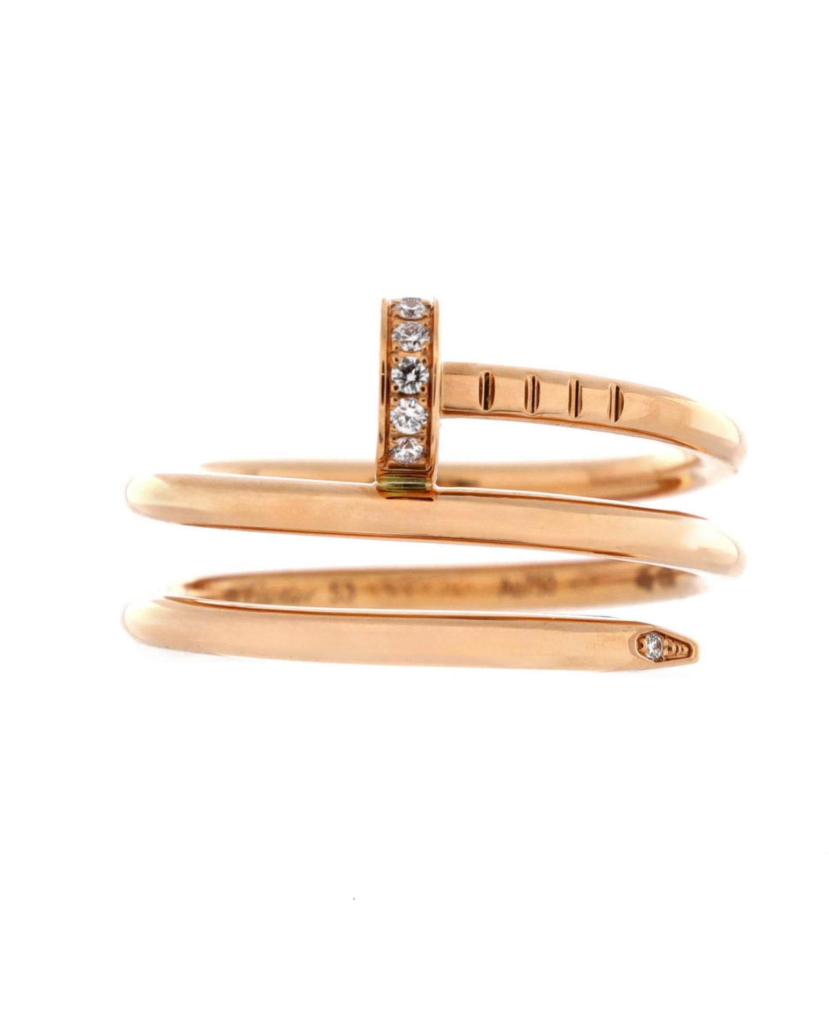 Click here for Pre-Owned Cartier Small Juste un Clou Double Ring... prices