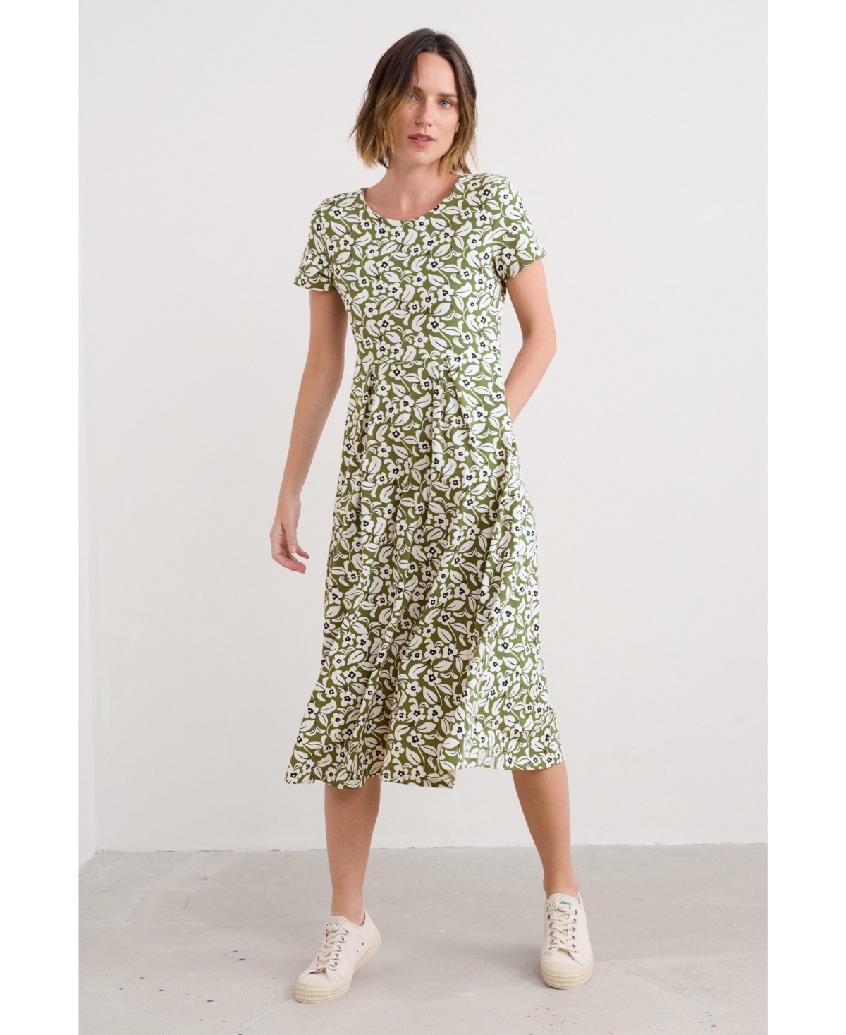 Click here for Seasalt Cornwall Womens S/S Veronica Dress - Winso... prices