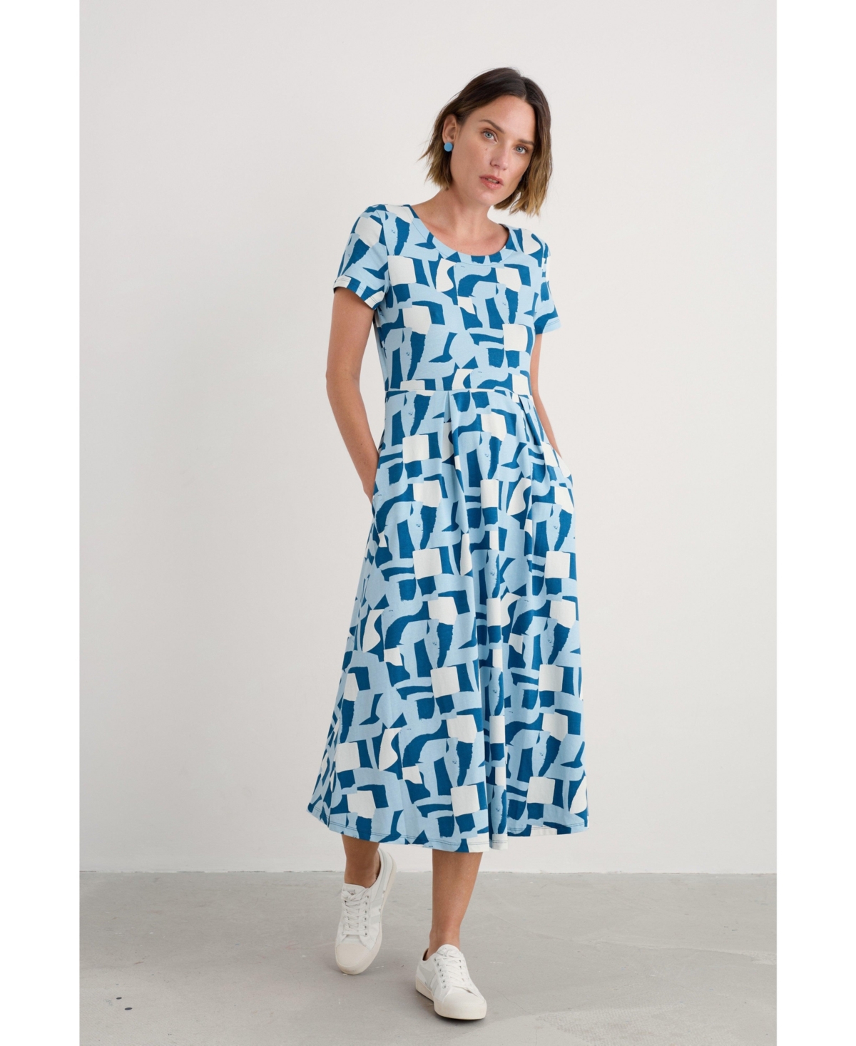 Click here for Seasalt Cornwall Womens S/S Veronica Dress - Torn... prices