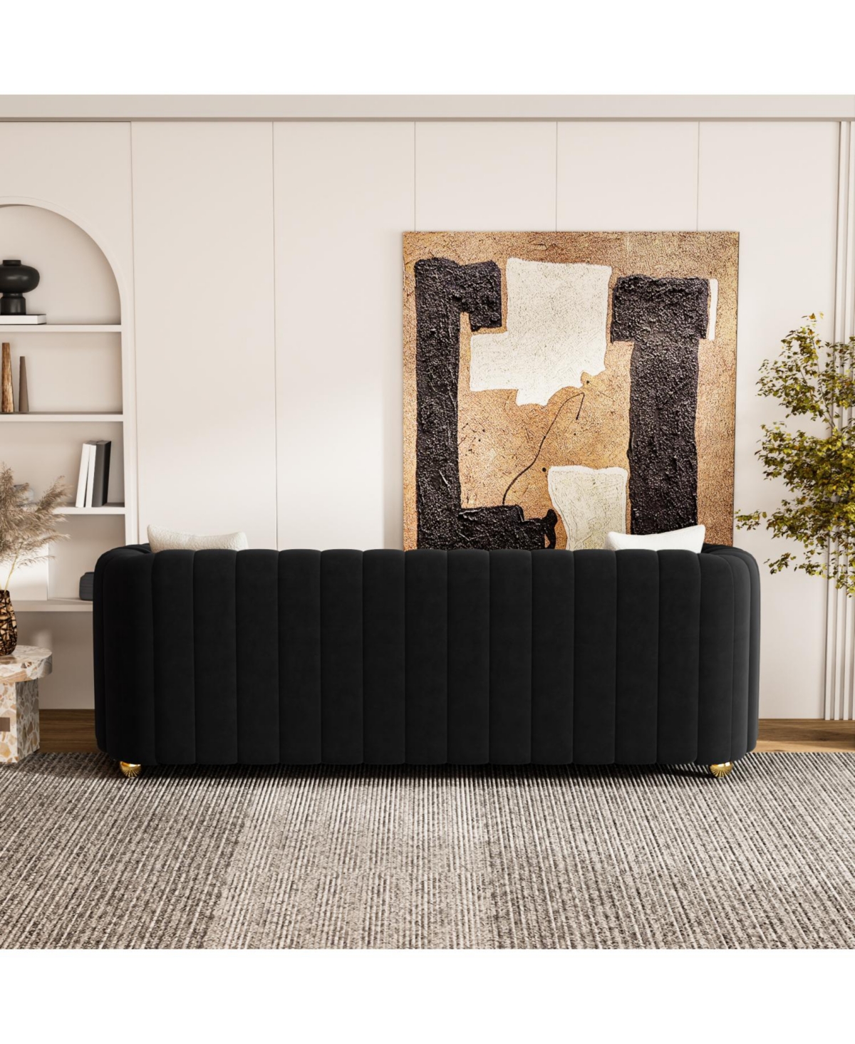 Click here for Luxury Plush Sofa with Pull Point Decor  Independe... prices