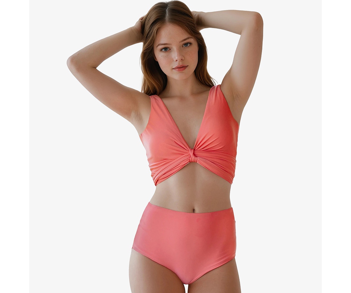 Click here for Calypsa Womens Emery 2-Piece Wrap Style Swim Set W... prices