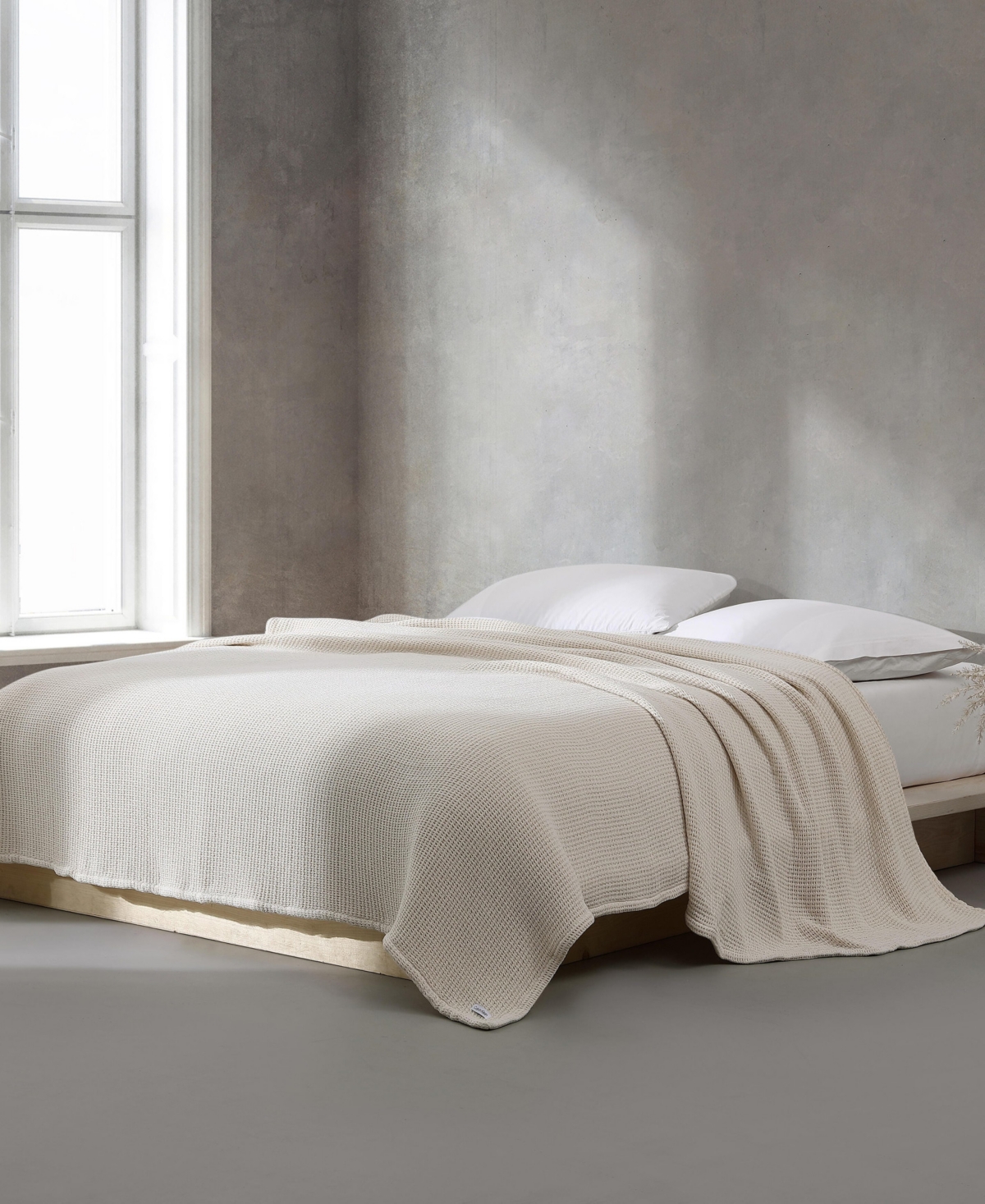 Click here for Calvin Klein Honeycomb Cotton Woven Blanket  King... prices