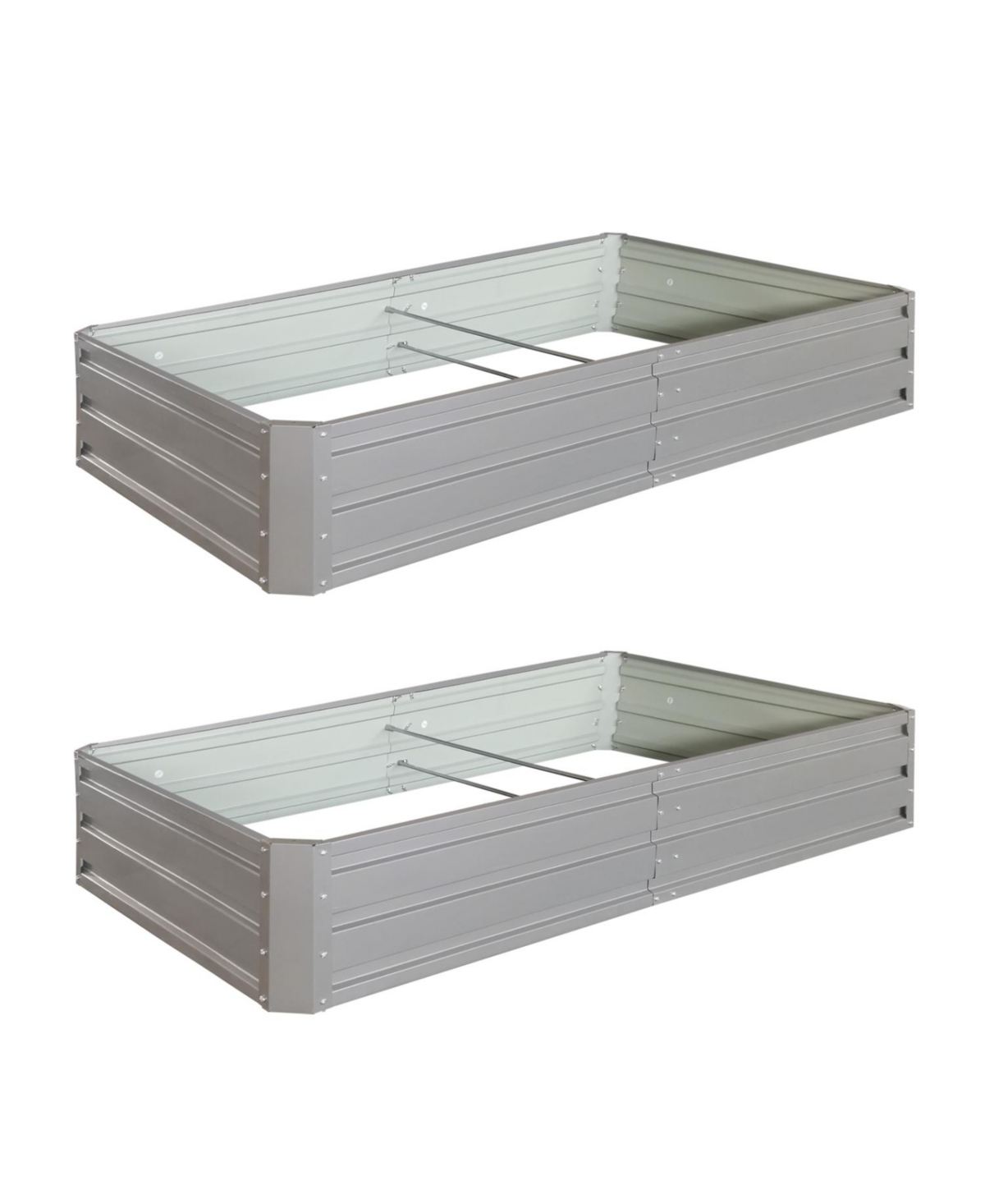 Click here for 6x3x1 ft Metal Raised Garden Bed - Easy Assembly &... prices