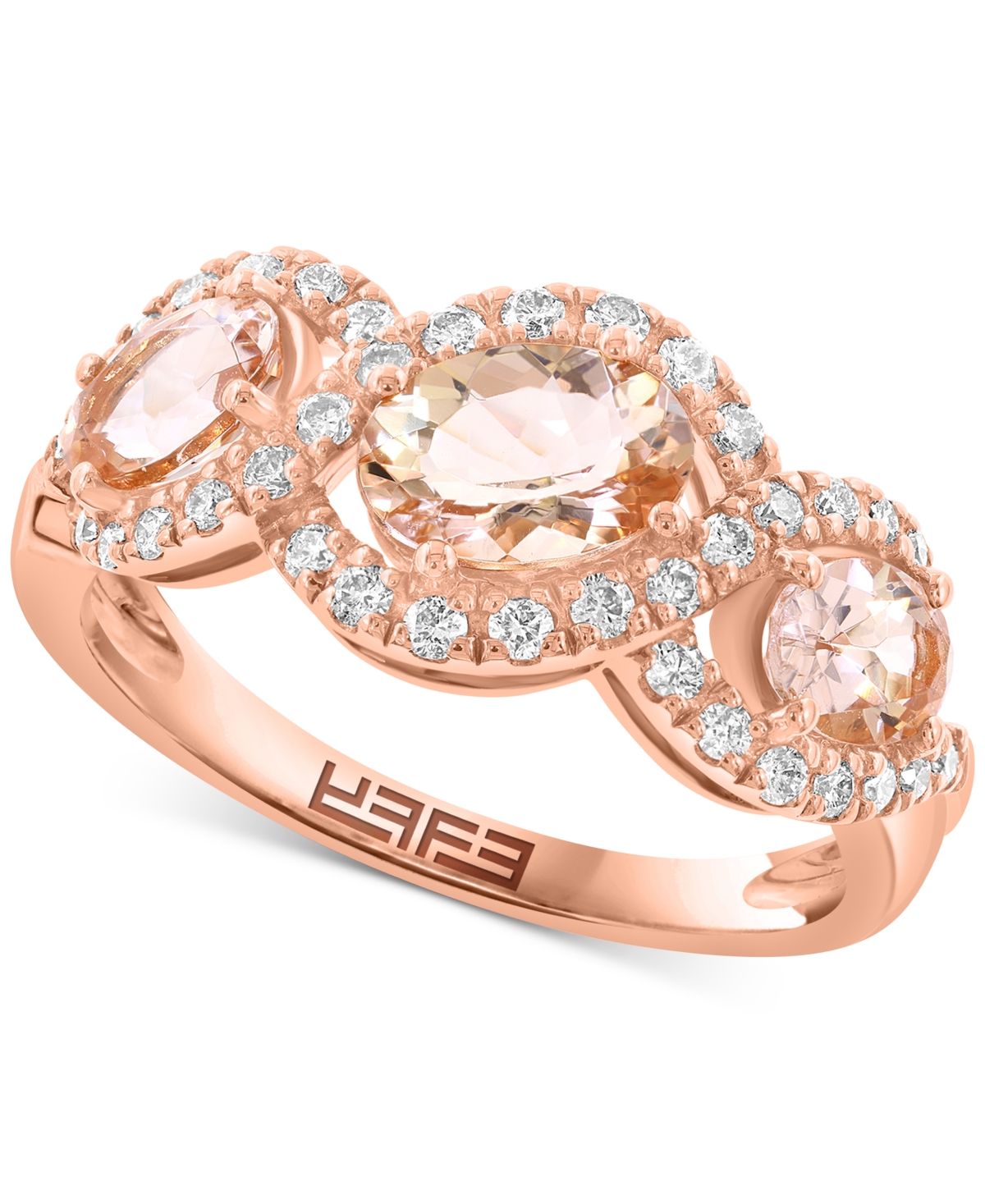 Click here for Effy Morganite (1-3/8 ct. t.w.) & Diamond (1/3 ct.... prices