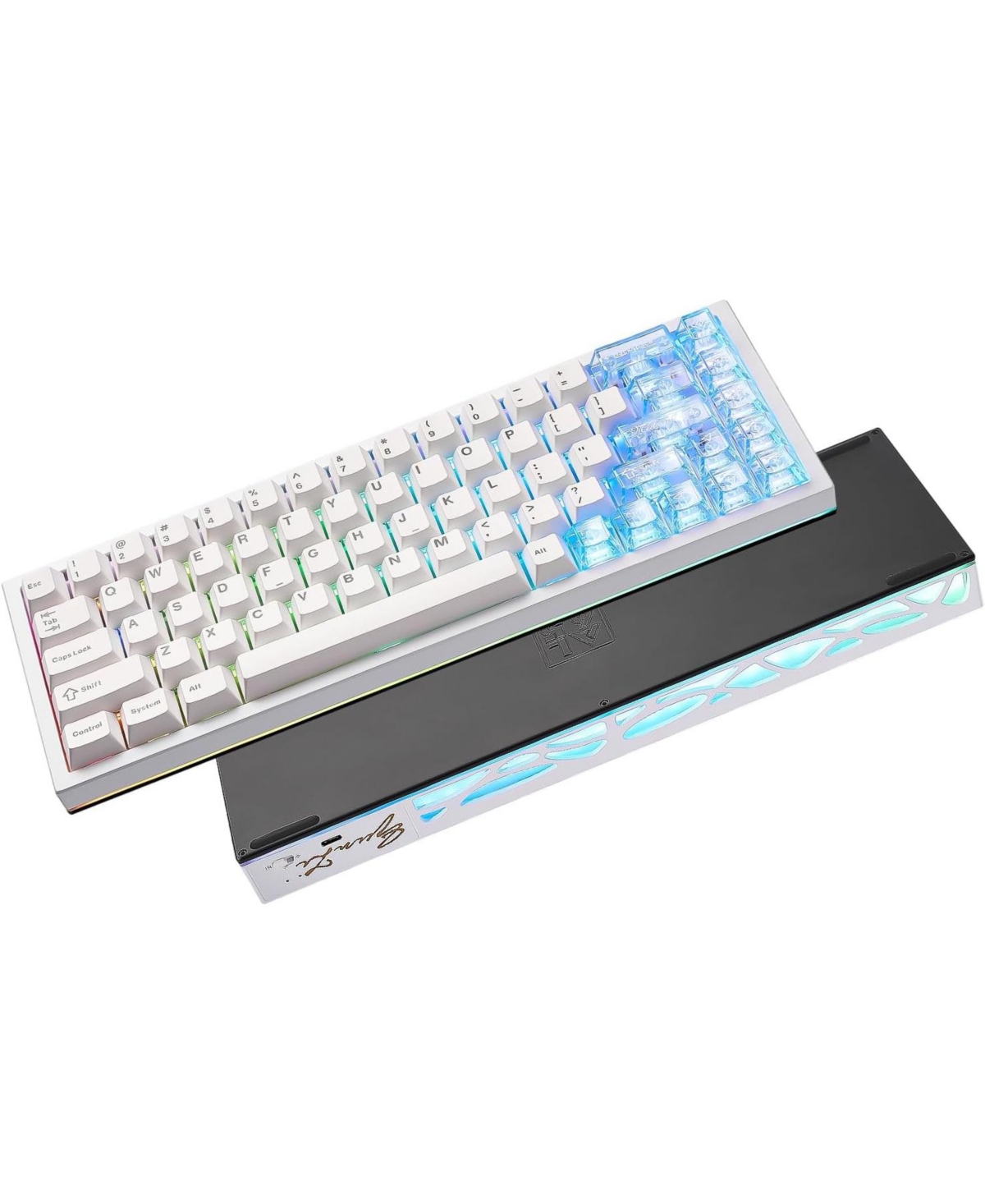 Click here for Yunzii AL65 Wireless Mechanical Keyboard  Full Alu... prices