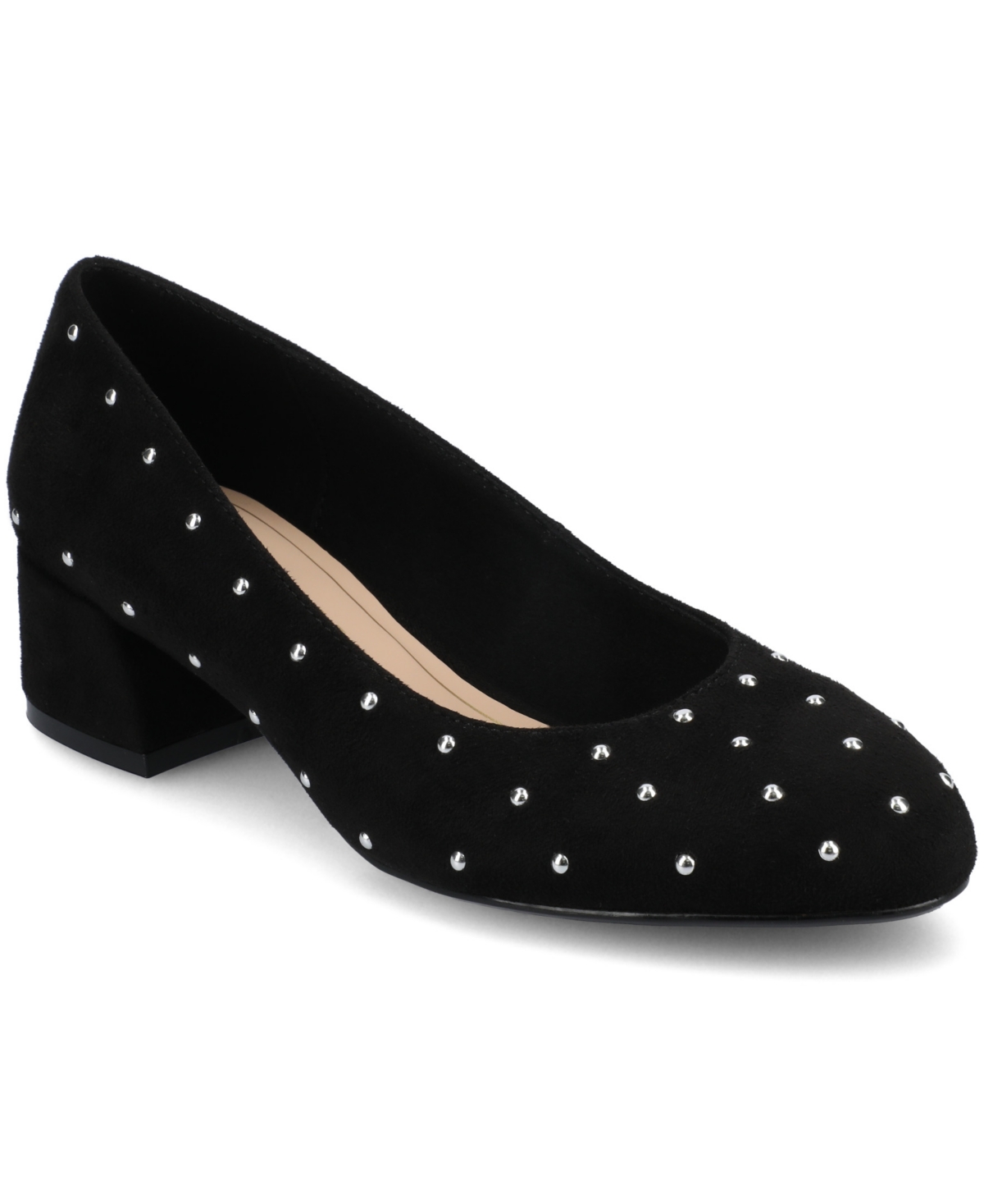 Click here for Journee Collection Womens Saarii Round Toe Block H... prices