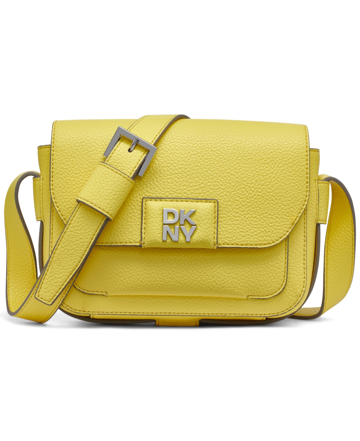 Click here for Dkny Robin Mini Flap Crossbody Bag - Daffodil prices