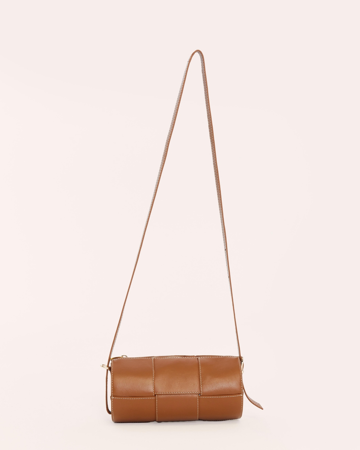 Click here for Womens Woven Leather Barrel Bag  Created for Macys... prices