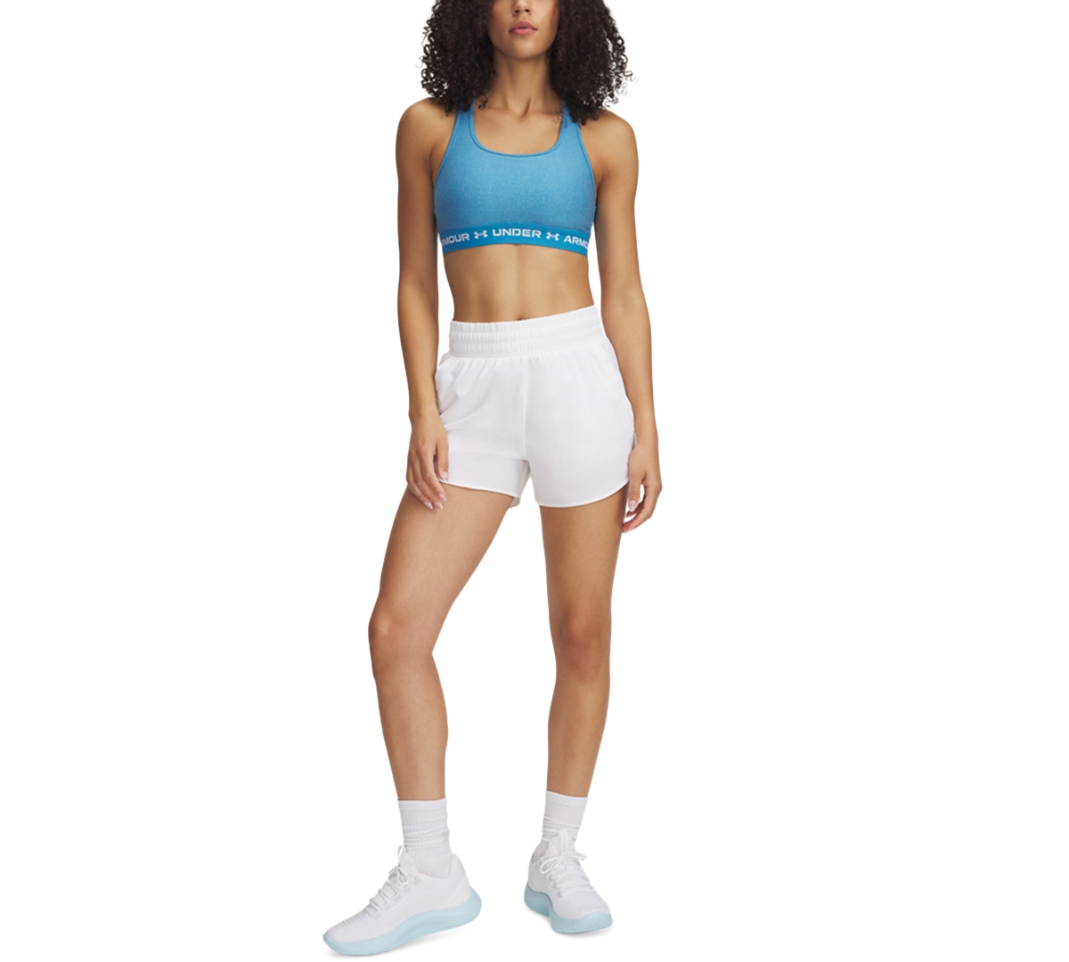 Click here for Under Armour Womens Vanish Side-Pocket Shorts - Wh... prices
