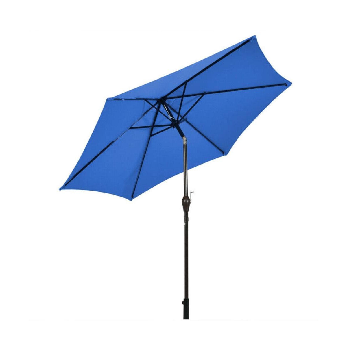 Click here for 9 feet Outdoor Market Patio Table Umbrella Push Bu... prices