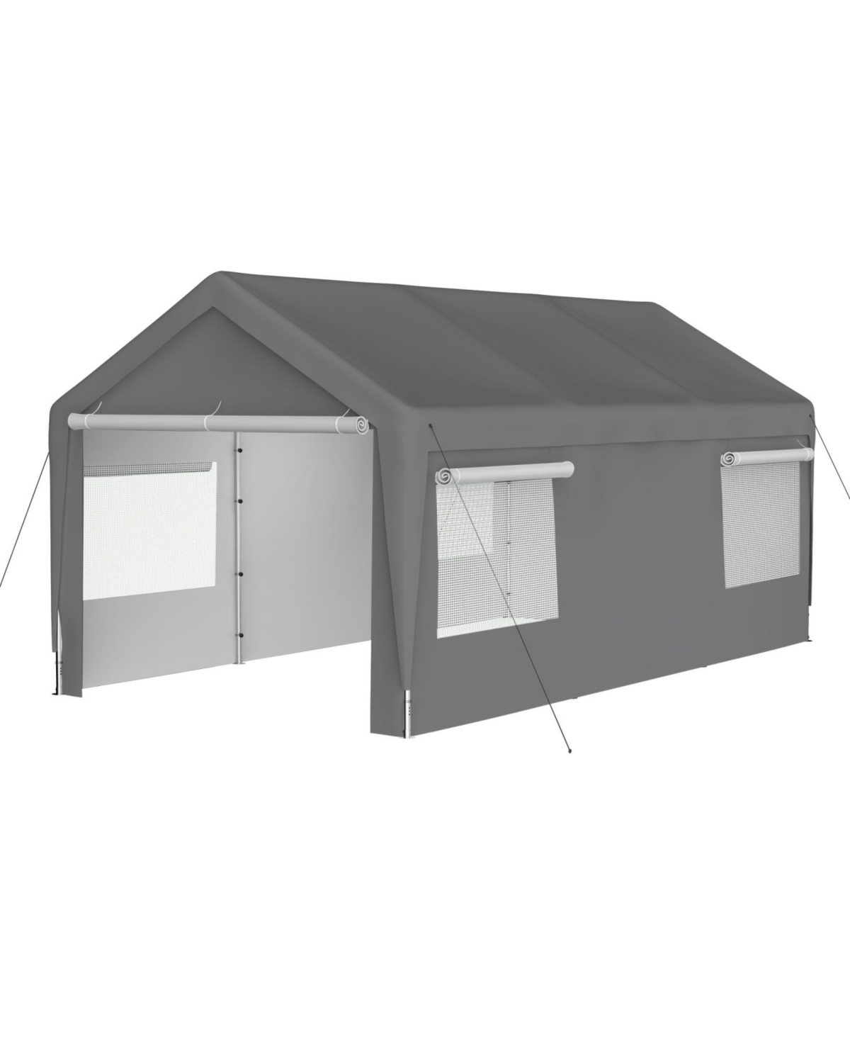 Click here for Carport Canopy 10x20 Ft - Heavy Duty Boat Car Gara... prices