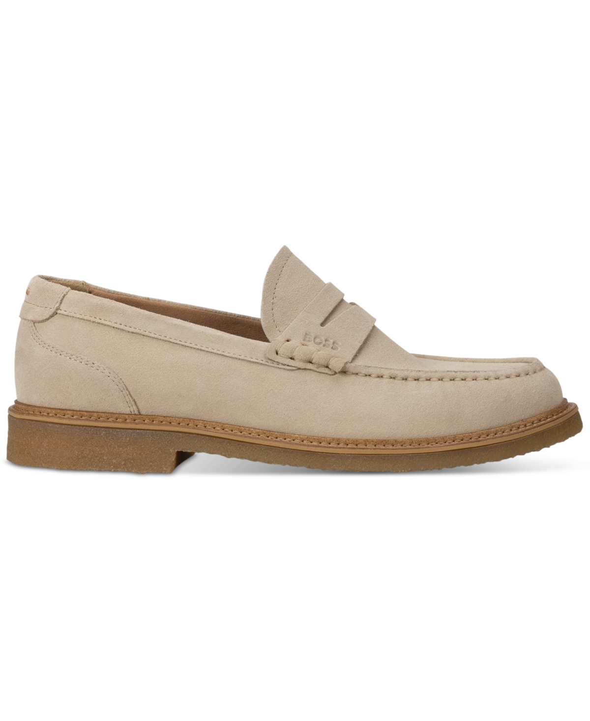 Click here for Boss by Hugo Boss Mens Kope Suede Slip-On Loafers... prices