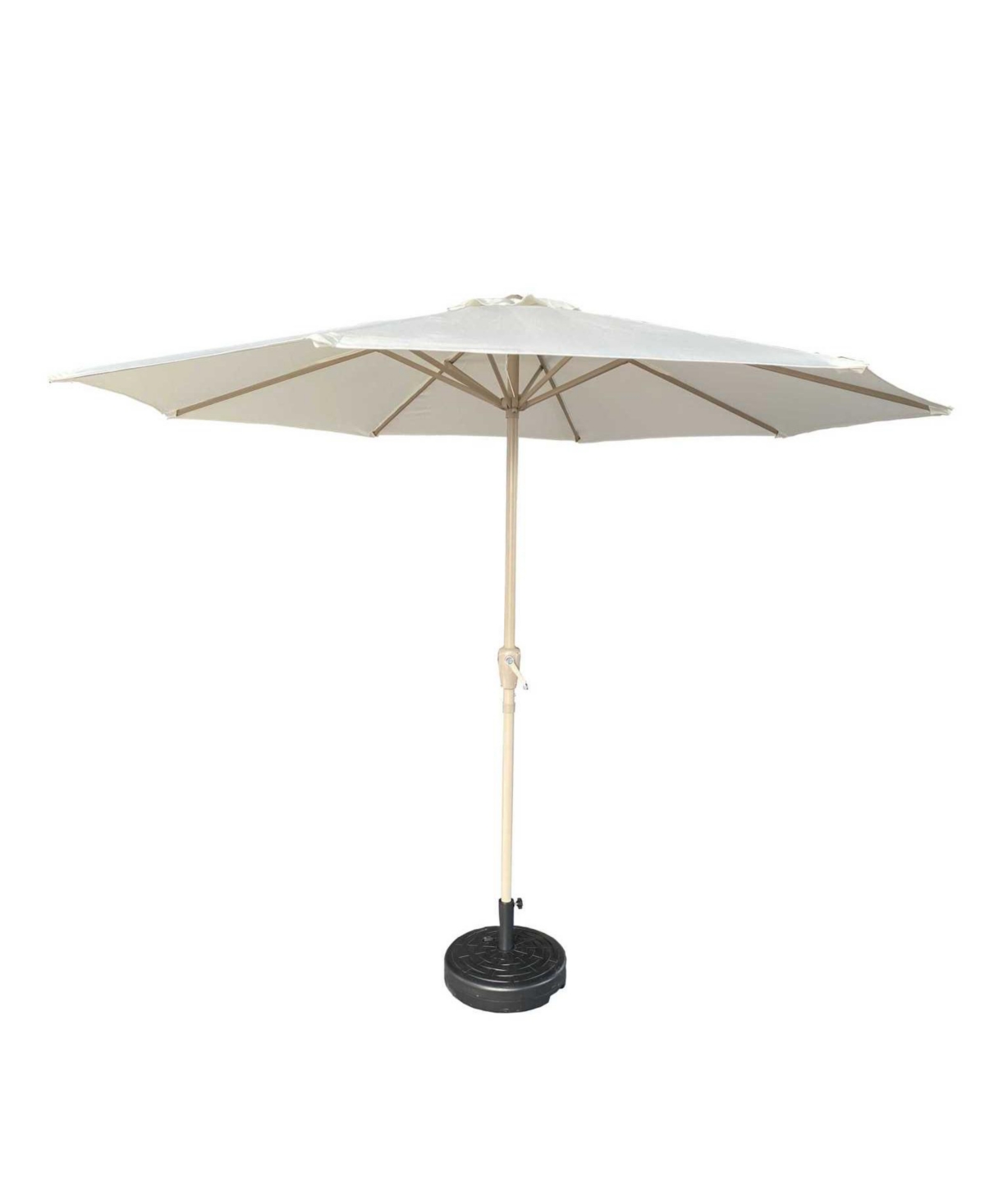 Click here for 9FT Beige Patio Umbrella - Outdoor Market Umbrella... prices
