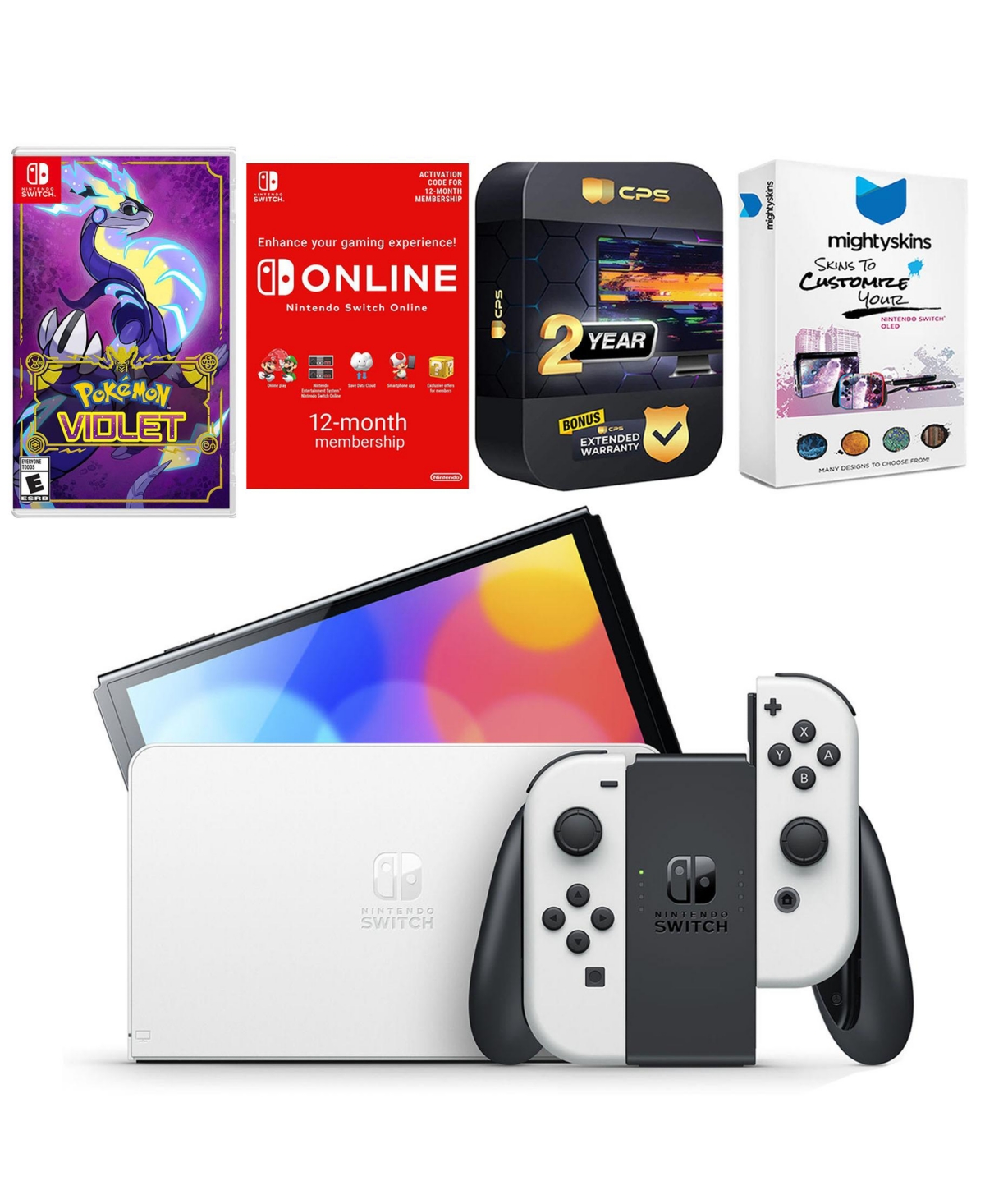 Click here for Nintendo Switch White Oled Console with Pokemon Vi... prices