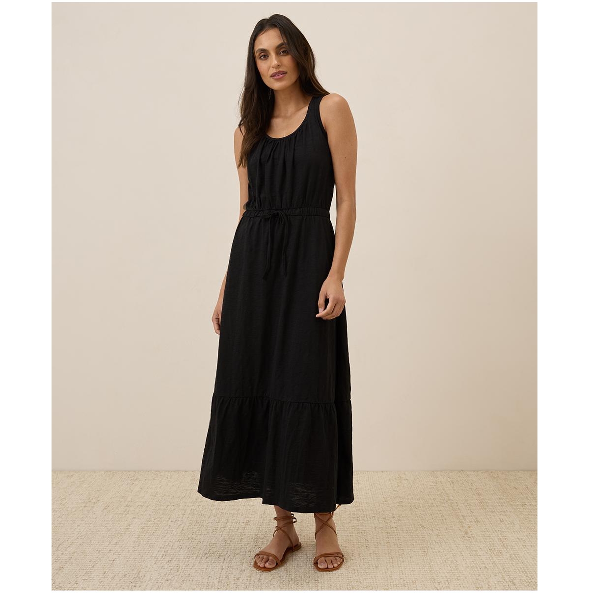 Click here for Pact Womens Organic Cotton Relaxed Slub Tank Maxi... prices