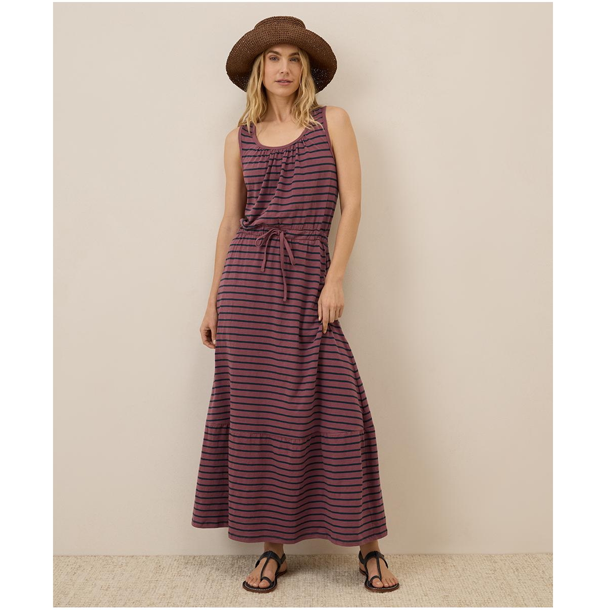 Click here for Pact Womens Organic Cotton Relaxed Slub Tank Maxi... prices