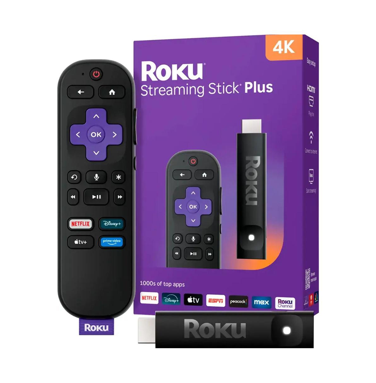 Click here for Streaming Stick Plus 4K with Voice Remote - Black prices