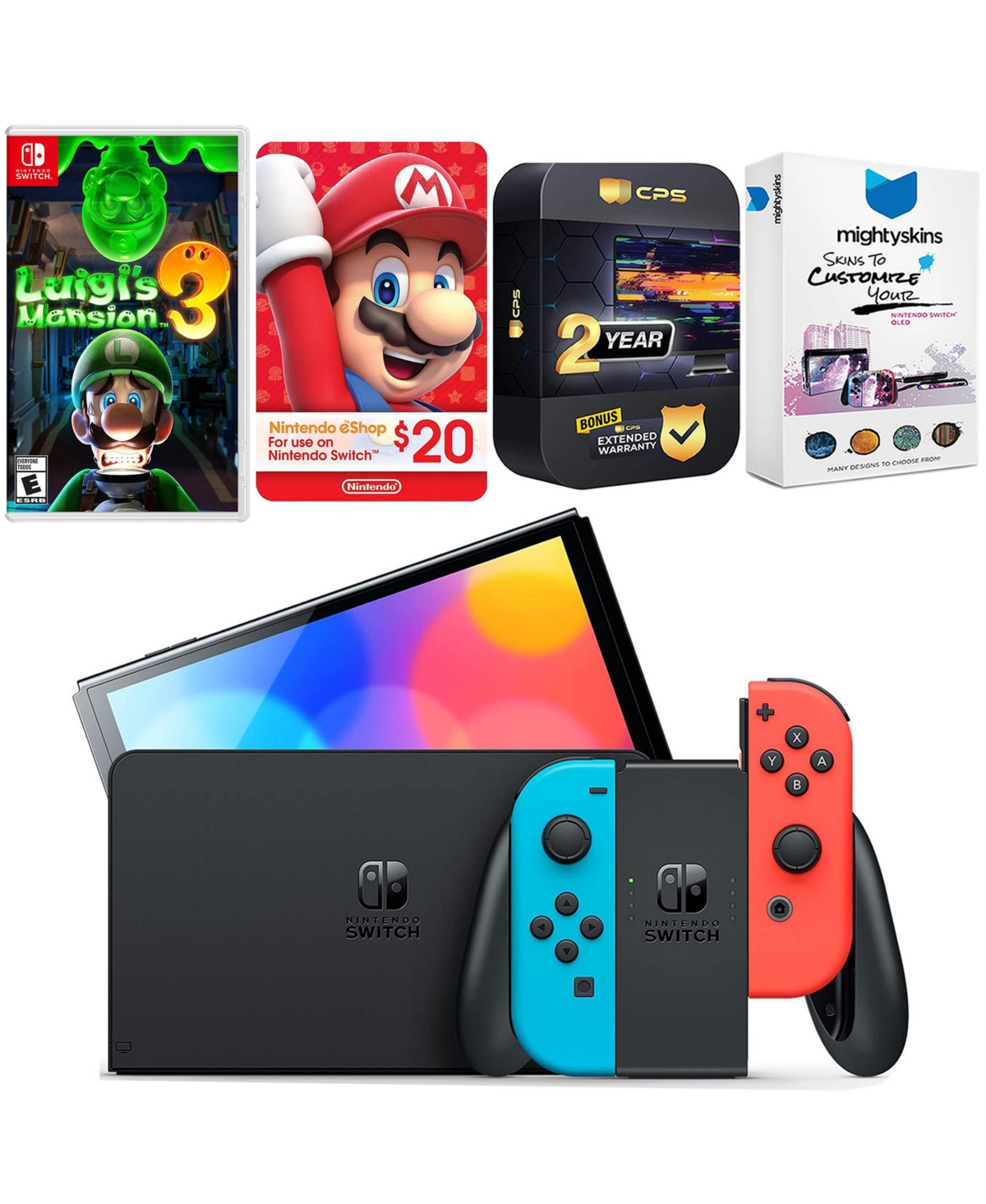 Click here for Nintendo Switch Neon Red & Blue Oled Console with... prices