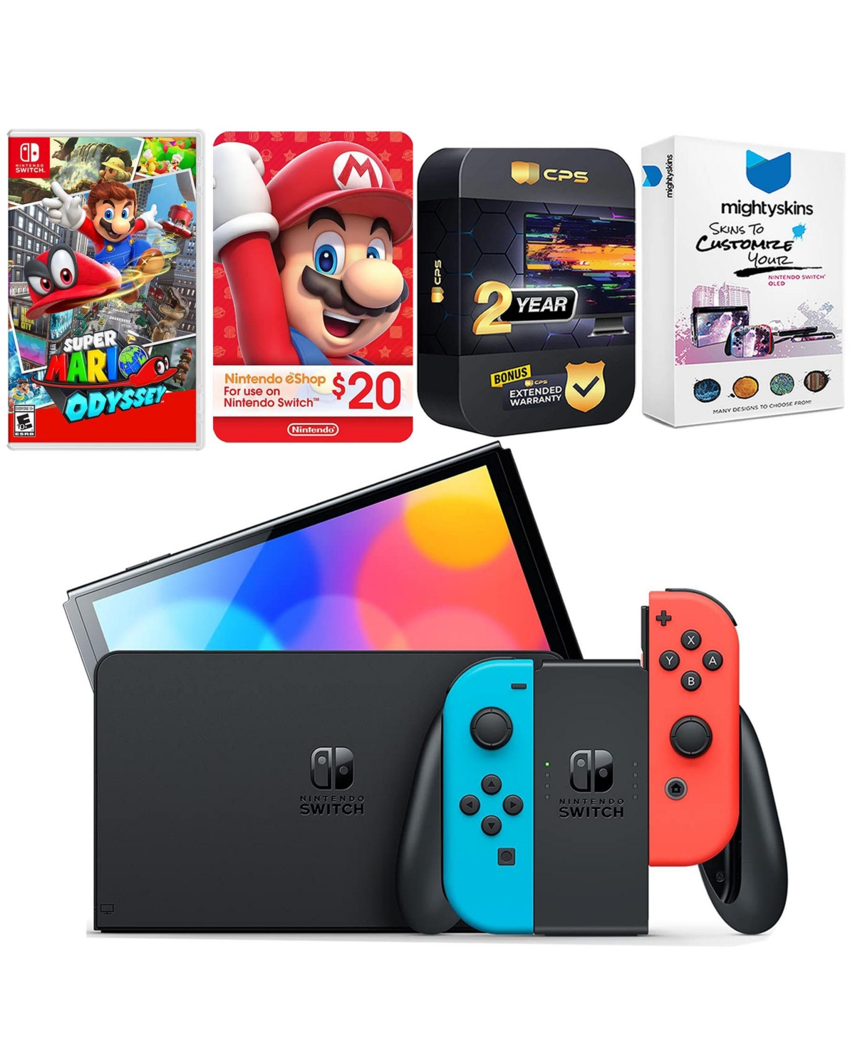 Click here for Nintendo Switch Neon Red & Blue Oled Console with... prices