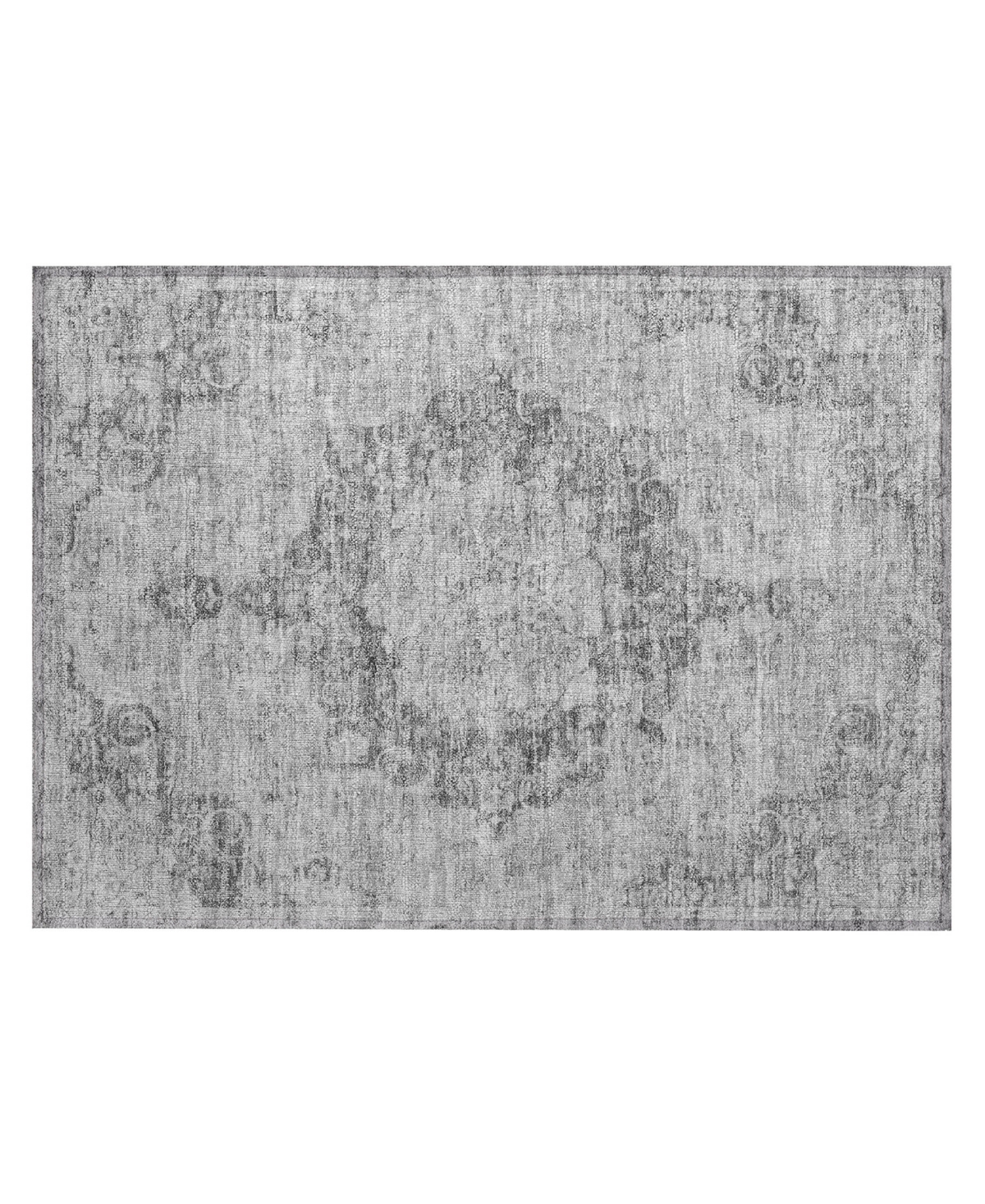 Click here for Addison Chantille ACN1238 18x26 Area Rug - Silver prices