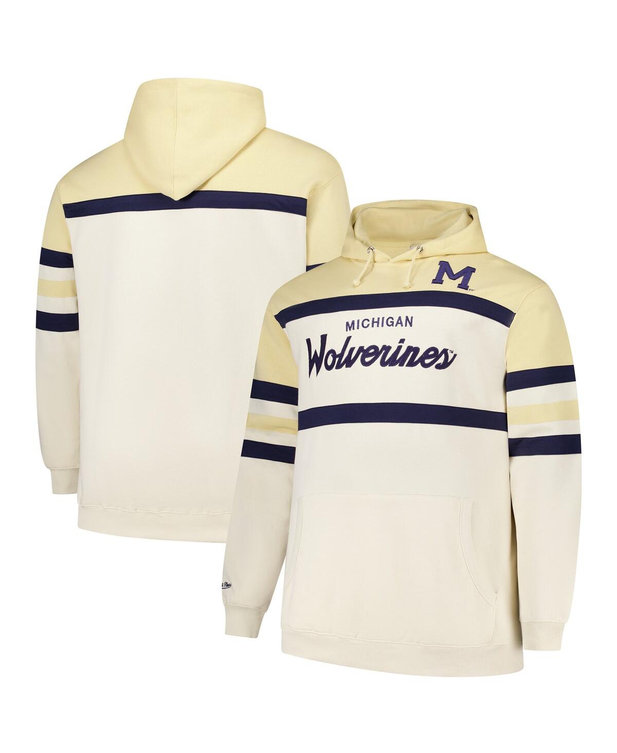 Click here for Mitchell & Ness Mens Cream Michigan Wolverines Big... prices