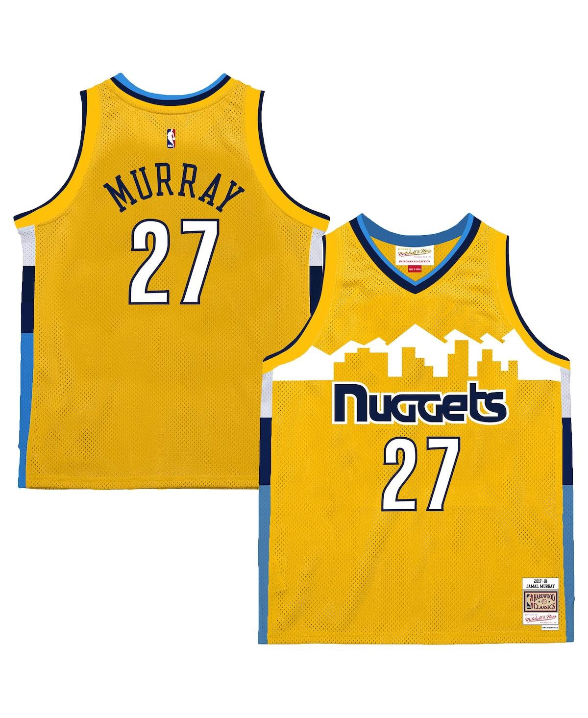 Click here for Mitchell & Ness Mens Jamal Murray Yellow Denver Nu... prices